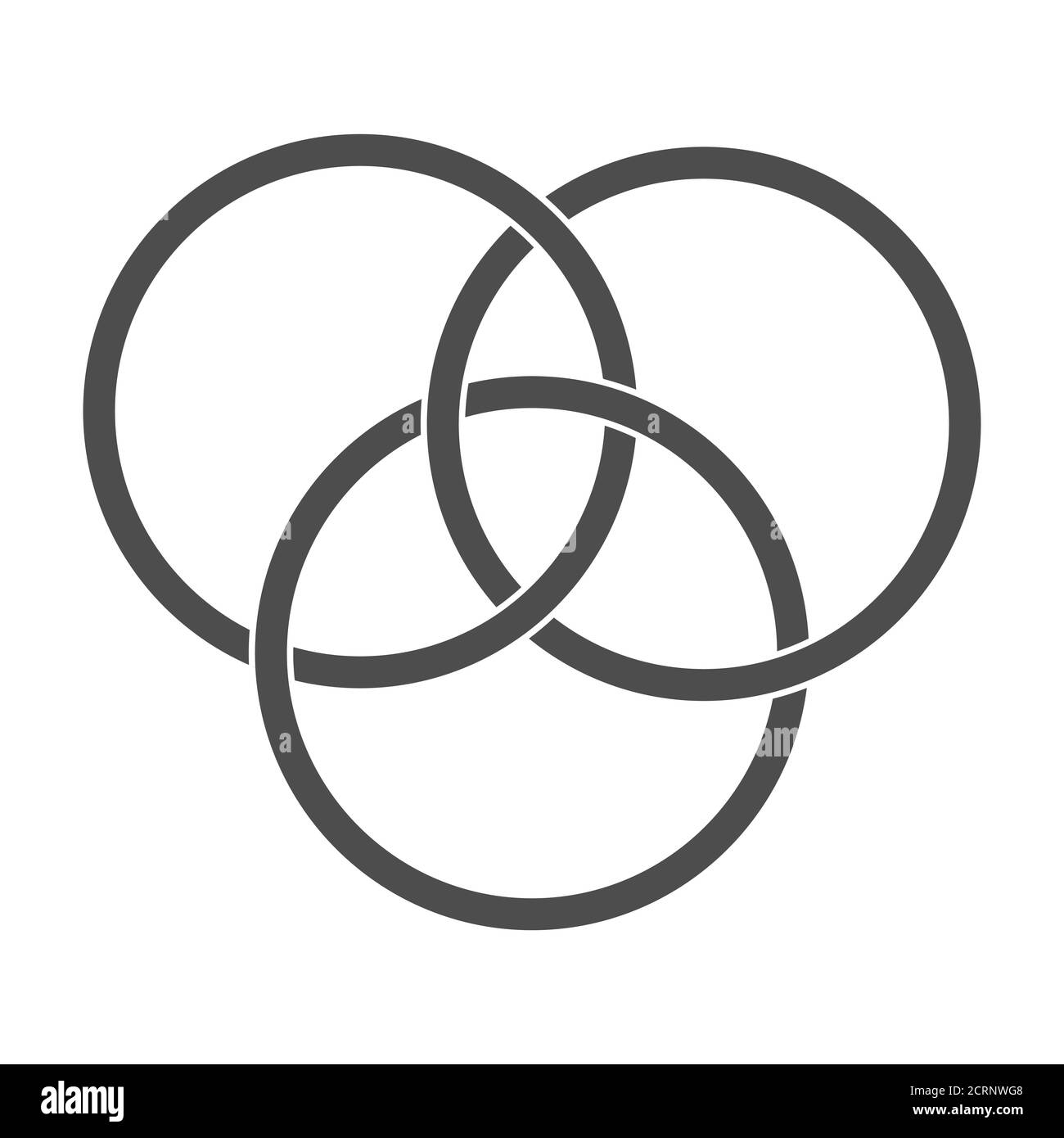 Geometrical abstraction. The intersection of the geometric shapes ...