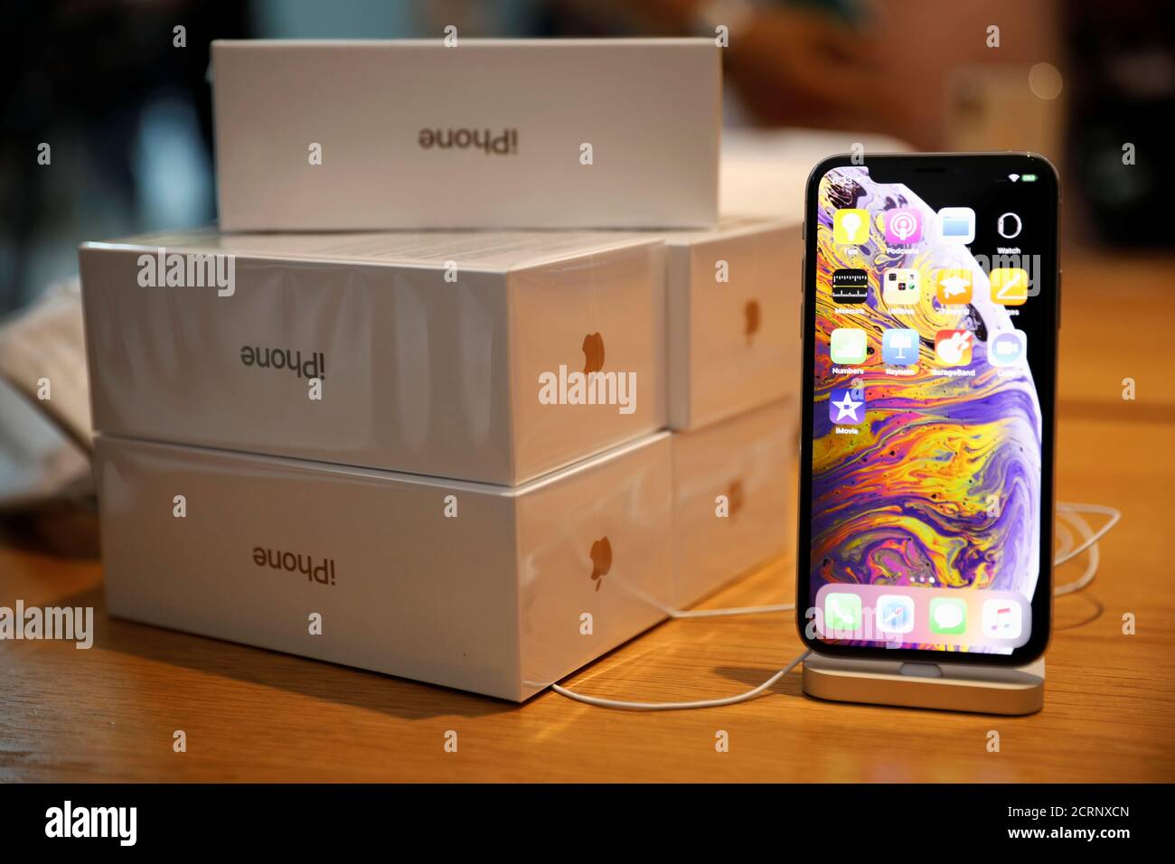 Iphones Boxes High Resolution Stock Photography and Images - Alamy