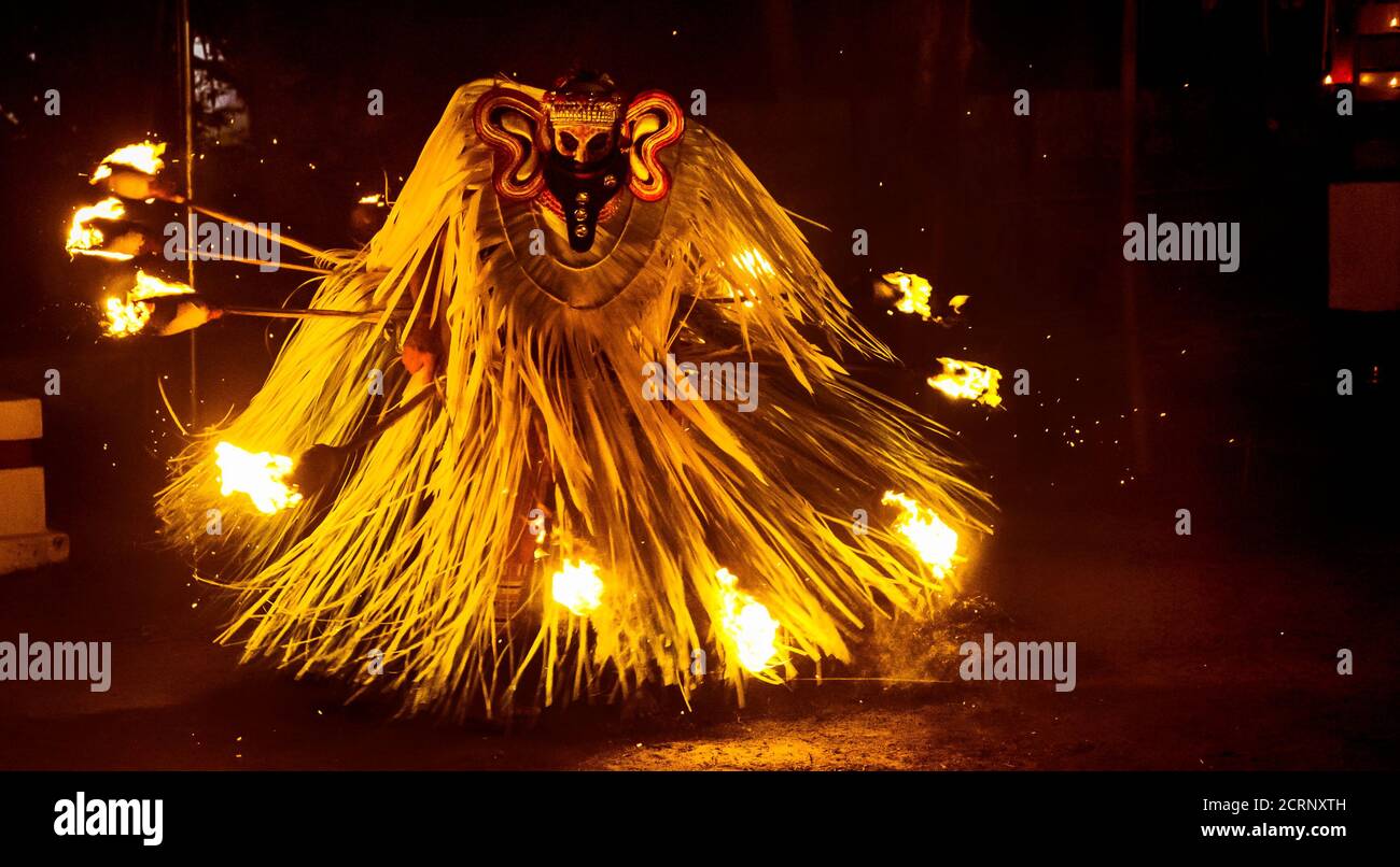 Agni Bhairavan Thira | Ritual Art Form of Kerala, Thirra or Theyyam ...