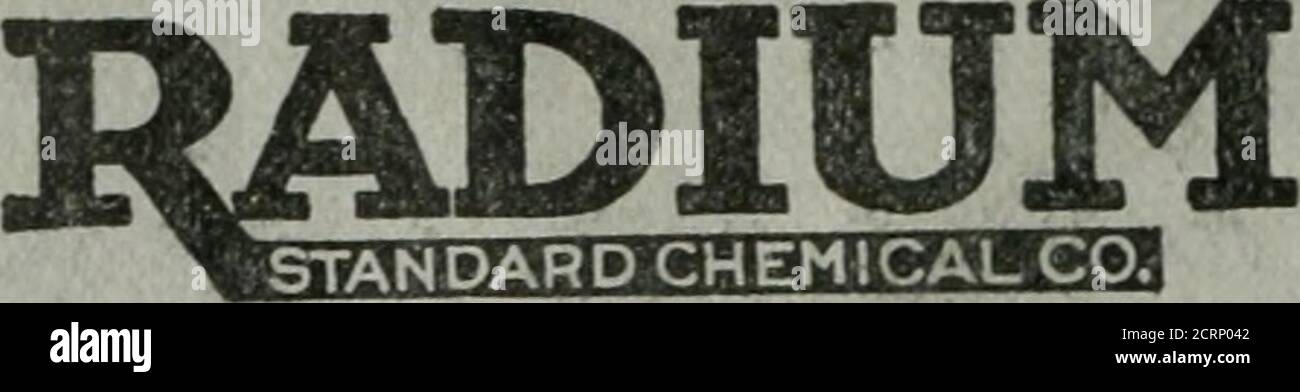 . Radium . General Offices and Radium Research Laboratory,Standard ...