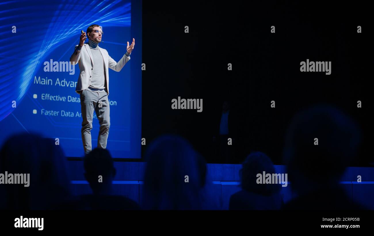 Startup CEO invites on Stage Software Develope Presents New Product ...