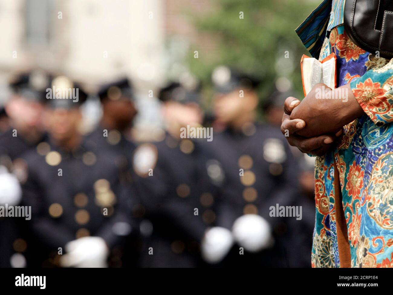 Woman bible police hi-res stock photography and images - Alamy