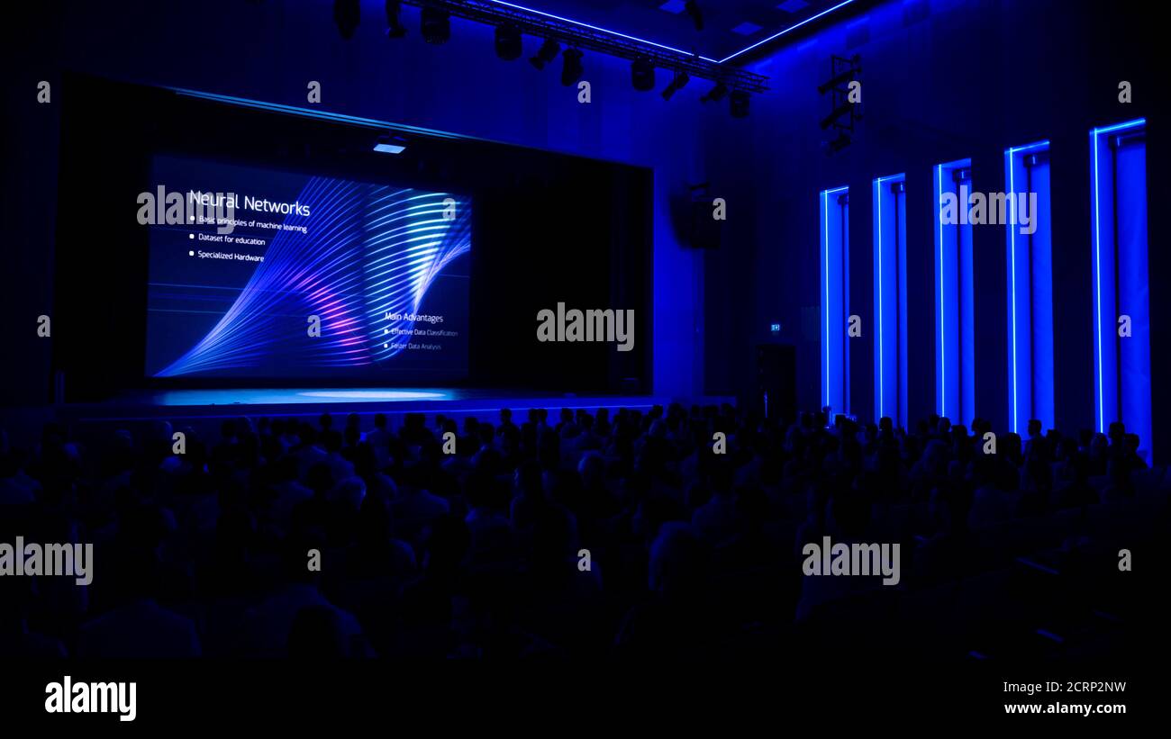 In Movie Theater Computer Science Startup Conference: Captivated ...