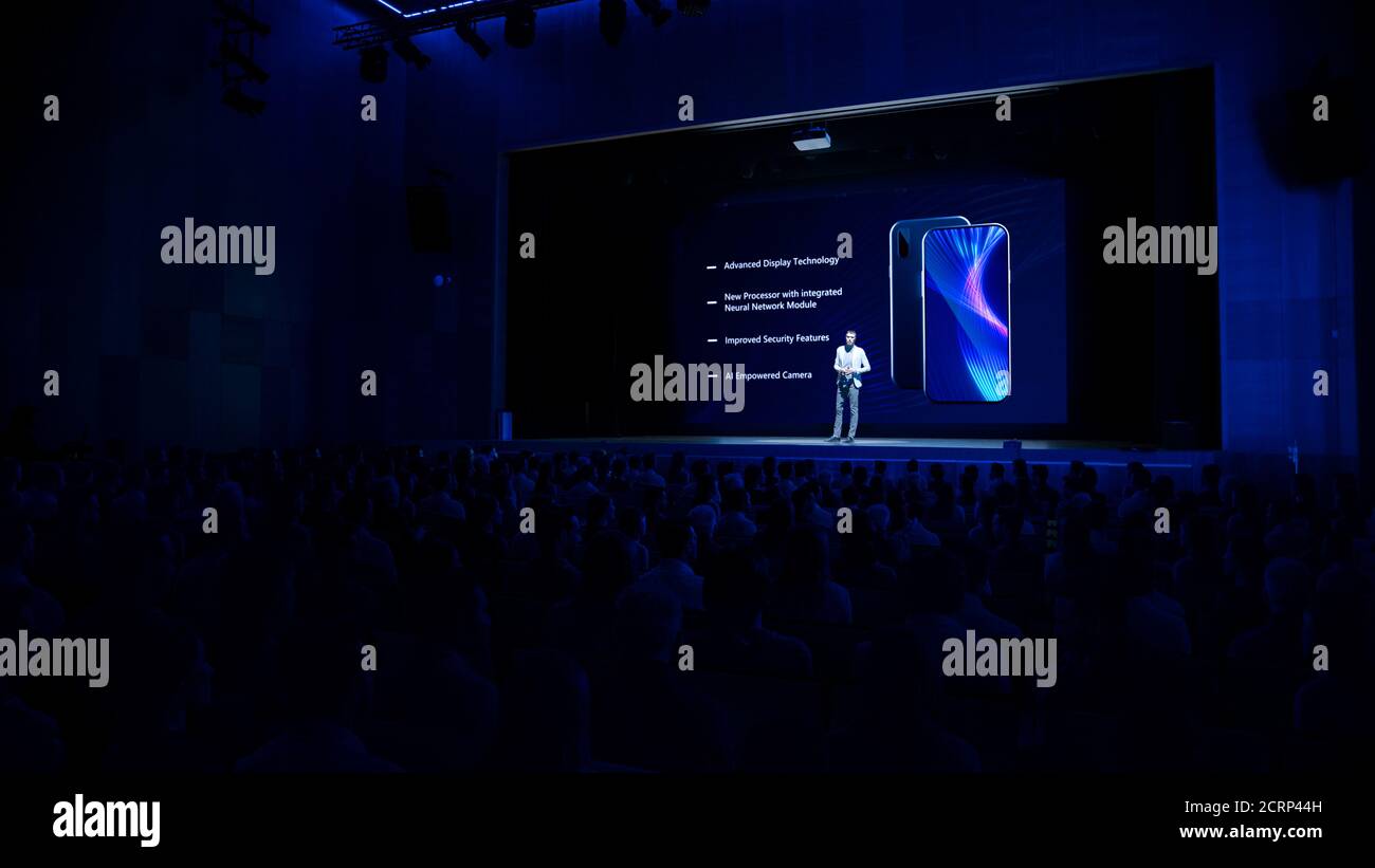 Live Event with Brand New Products Reveal: Keynote Speaker Presents ...