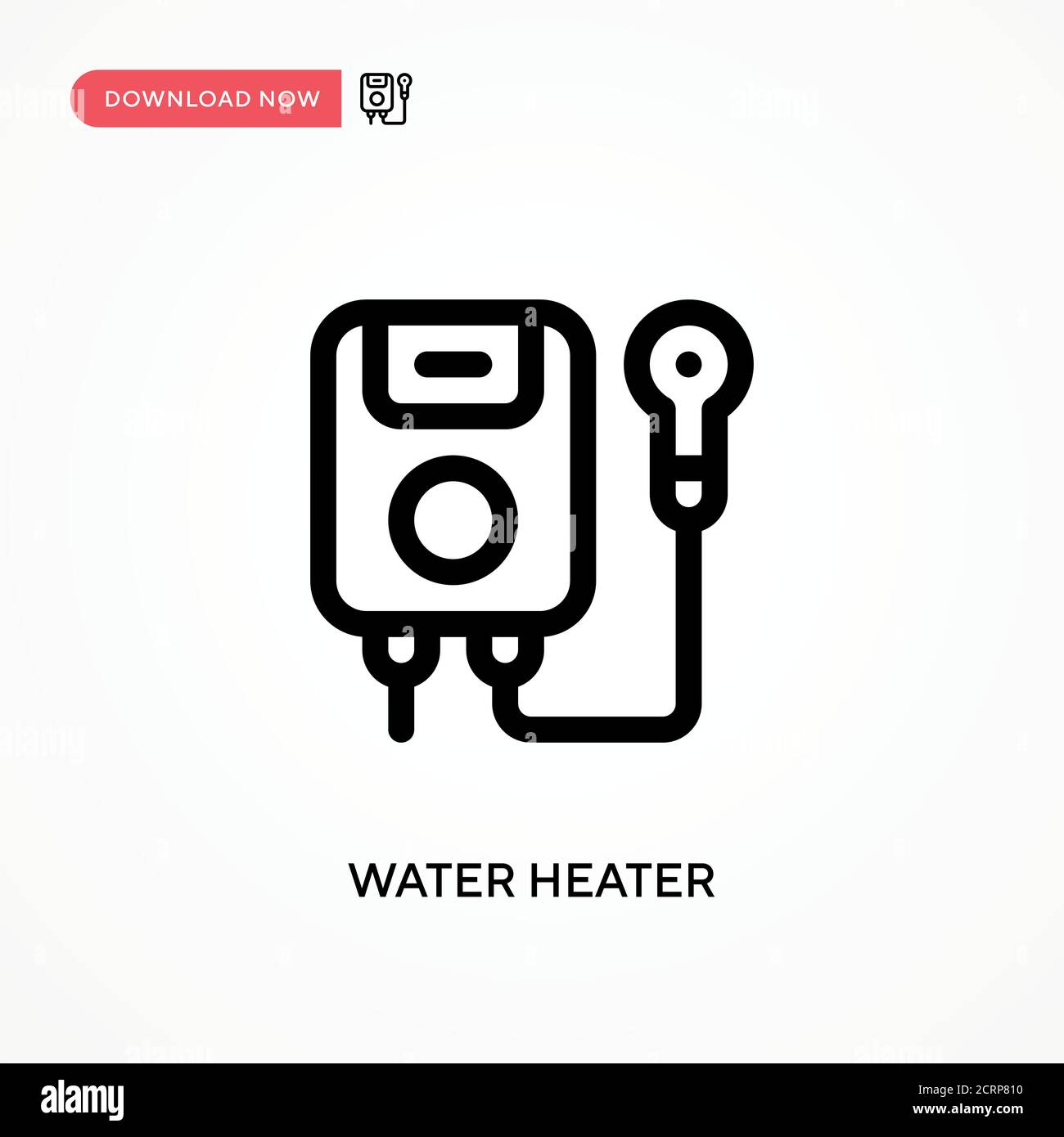 Solar water heater installation Stock Vector Images - Alamy