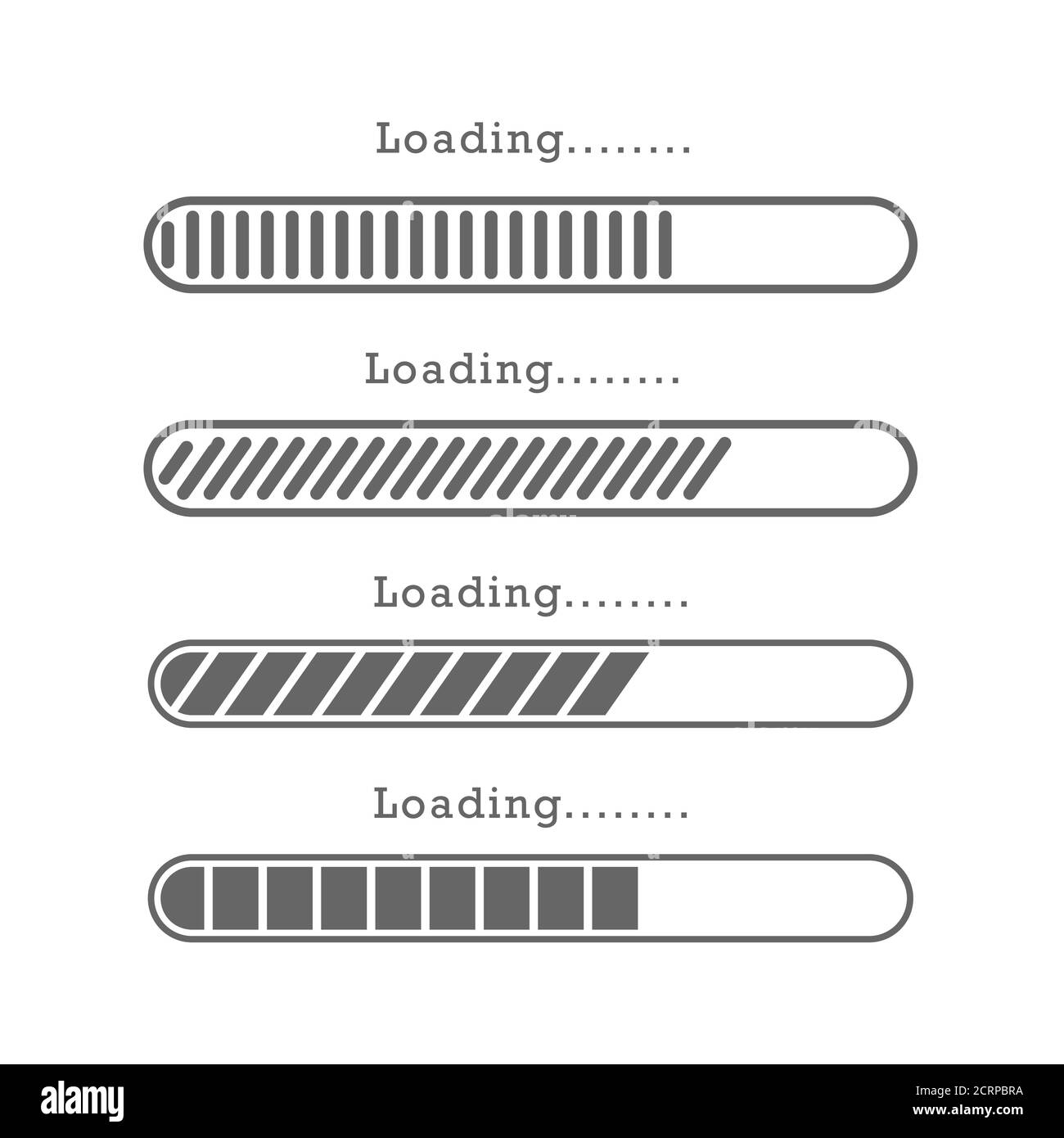 Set horizontal scale of the load. Simple vector illustration isolated ...