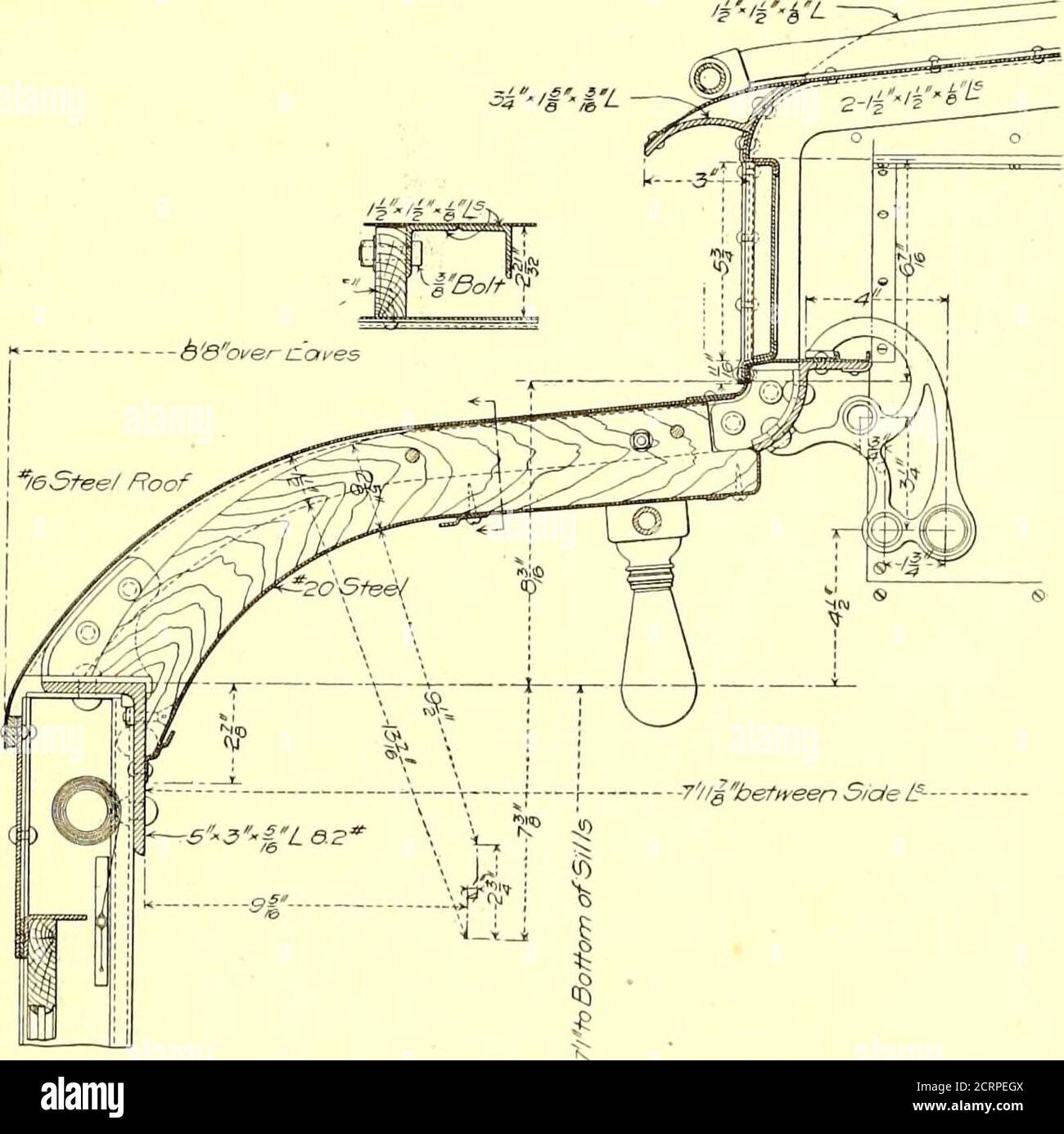 . The Street railway journal . Section X-X J L e^ J Section Y-Y Section ...