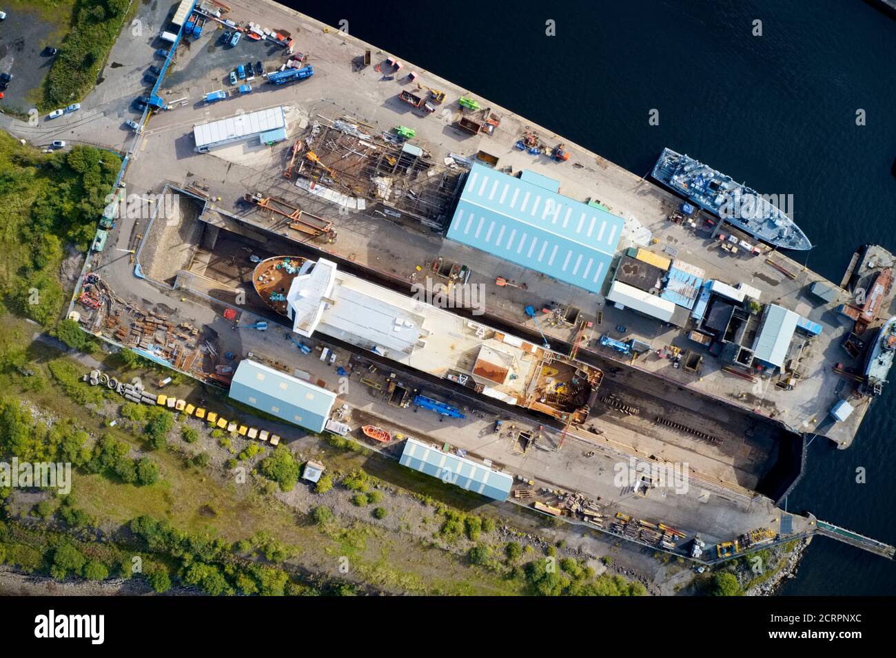 Greenock dry dock hi-res stock photography and images - Alamy