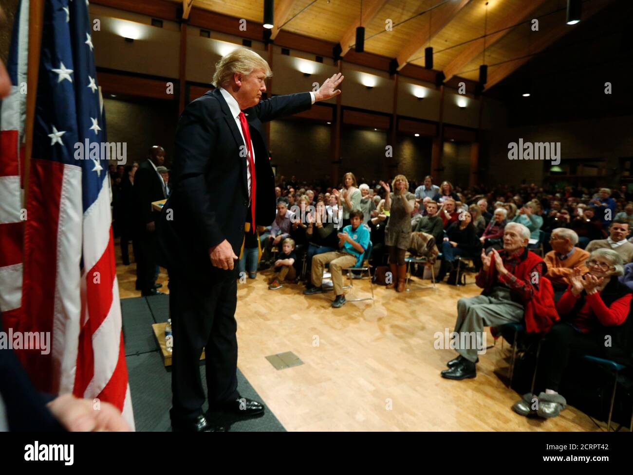 Donald trump podium hi-res stock photography and images - Alamy