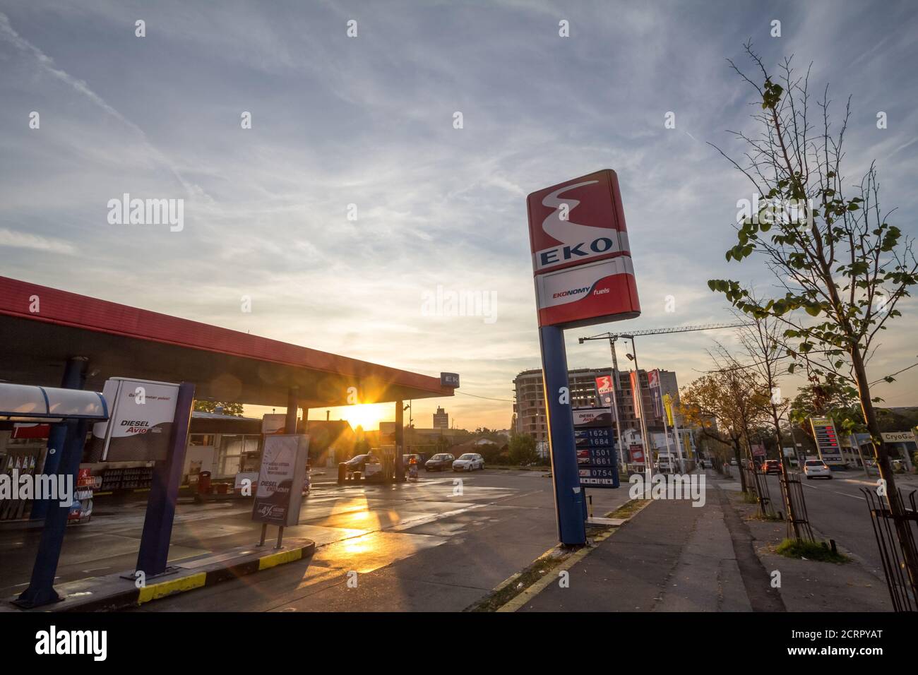 Eko gasoline station hi-res stock photography and images - Alamy