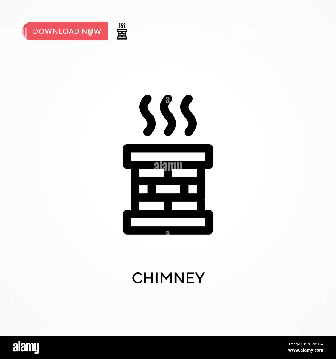 Domestic chimney stack Stock Vector Images - Alamy