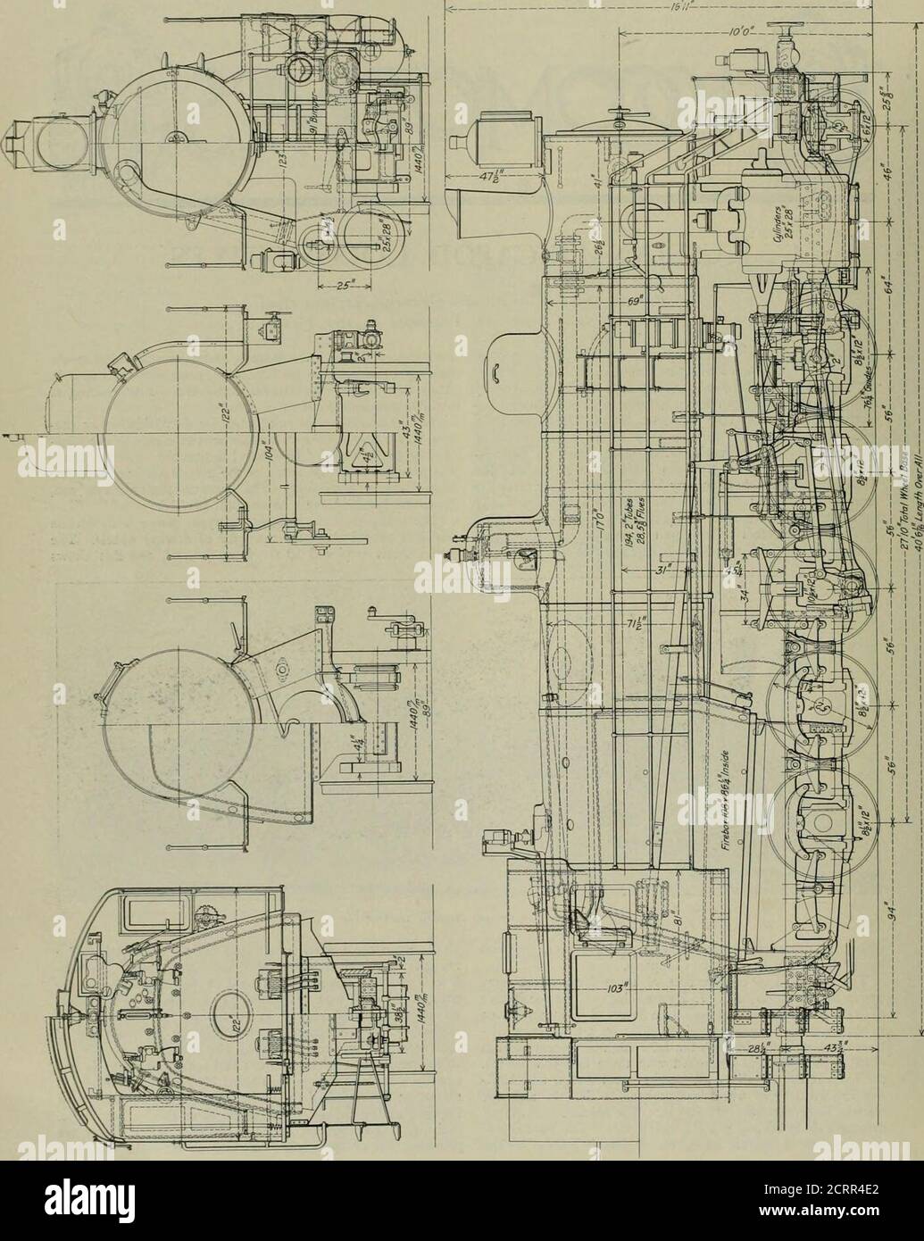 . Railway mechanical engineer . ngment is 2-10-0, and thetractive force ...