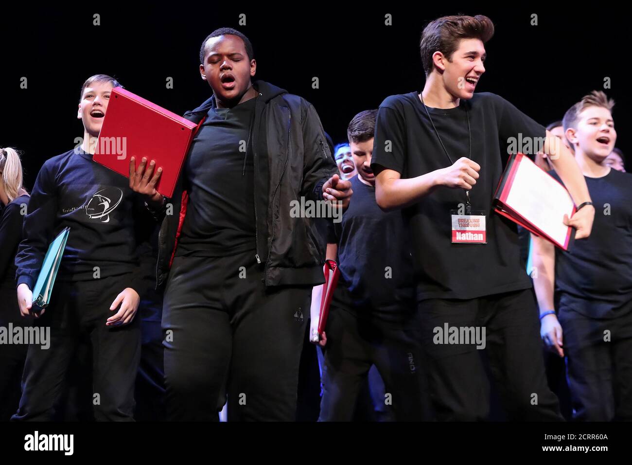 Cast Members From The Musical High Resolution Stock Photography and ...