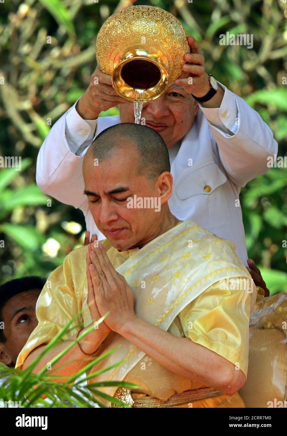 King sihamoni of cambodia hi-res stock photography and images - Alamy