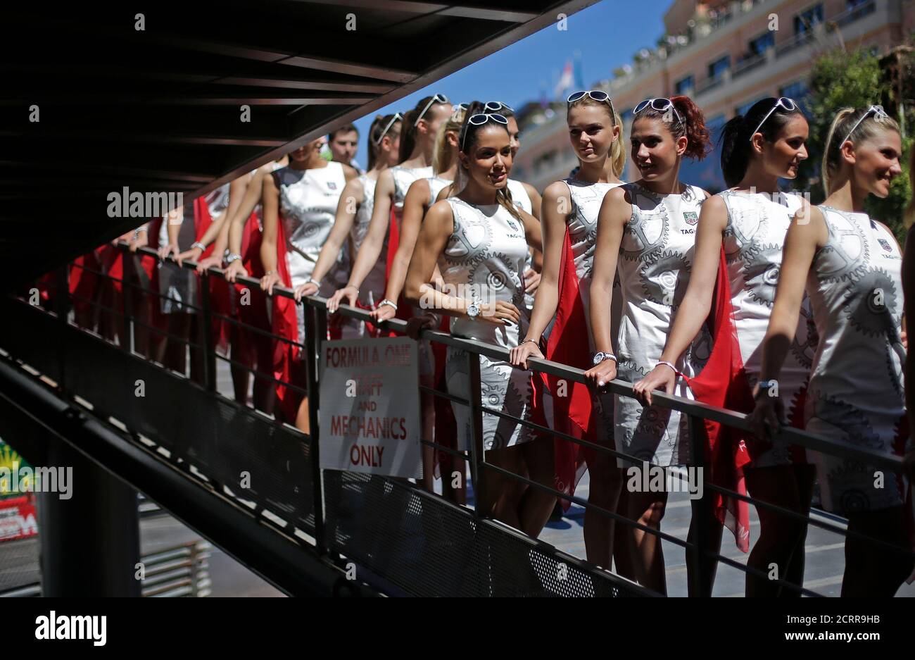 Pit girls grand prix monaco hi-res stock photography and images - Alamy