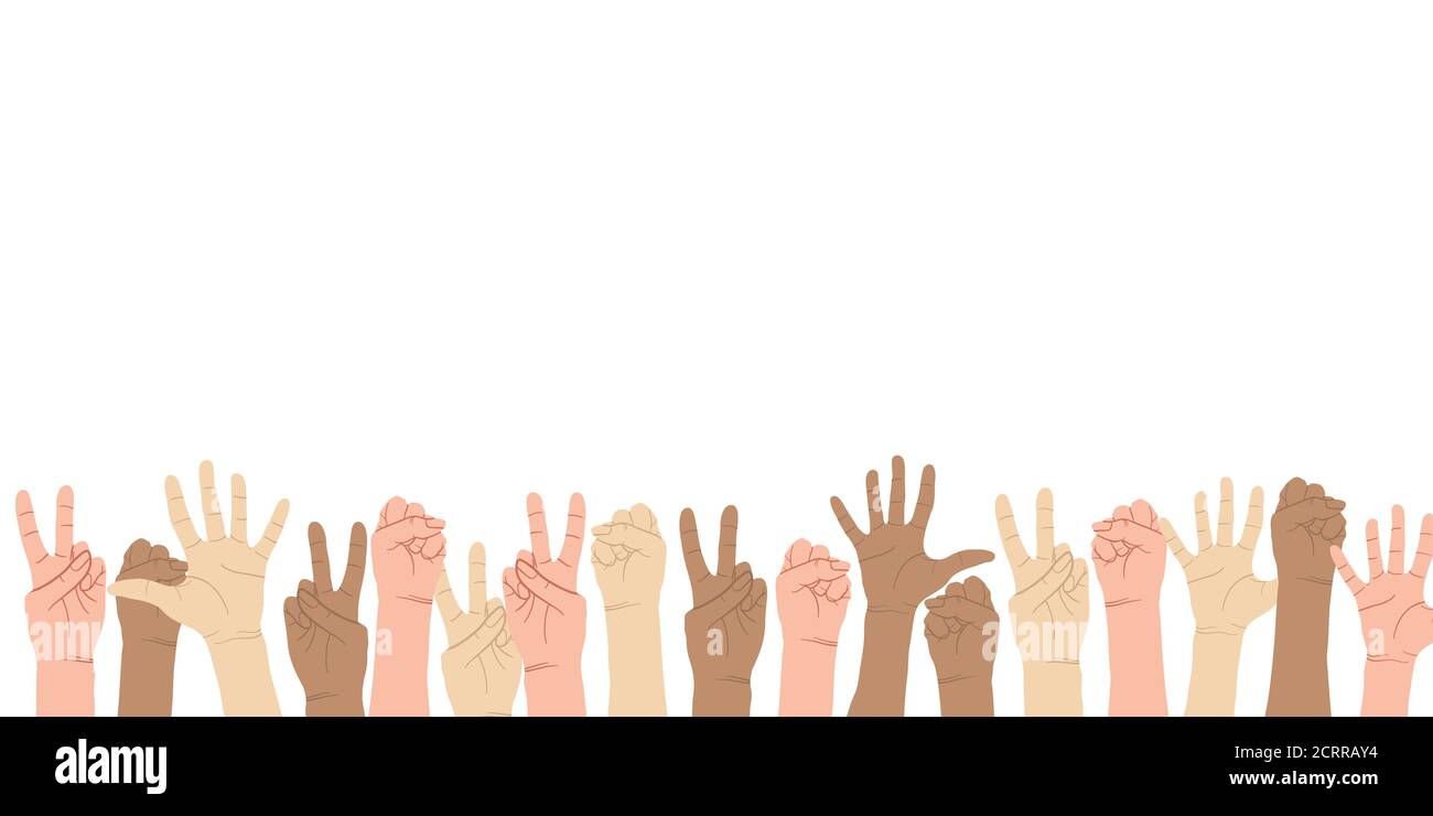 Solidarity hands Stock Vector Images - Alamy