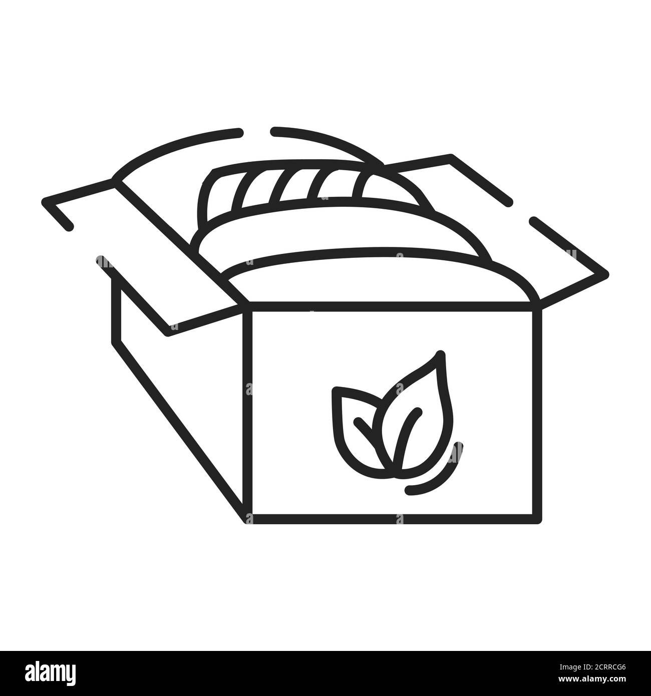 Organic fabrics black line icon. Textile that grown without the use of ...