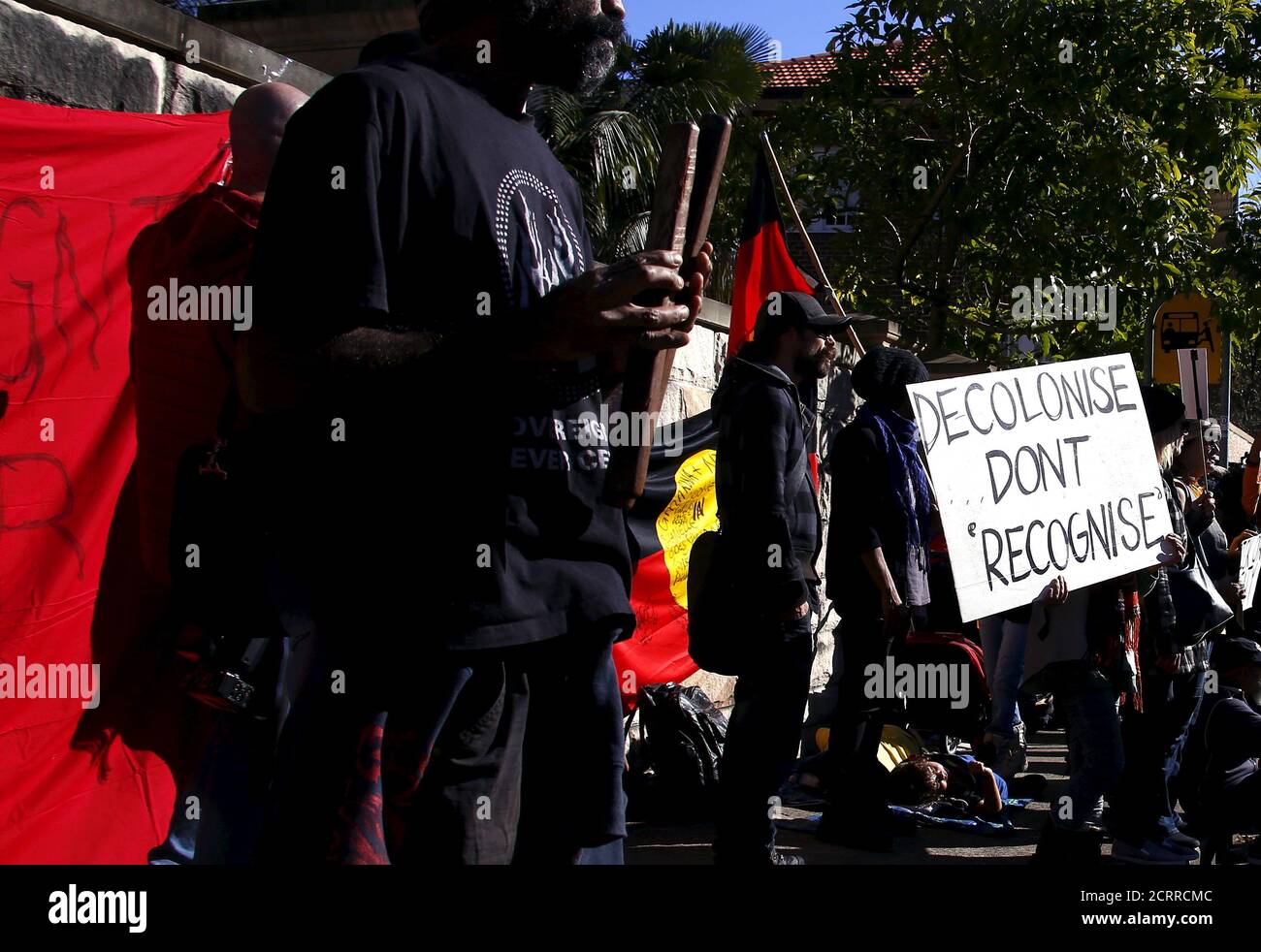 Australian aborigines protest hi-res stock photography and images - Alamy