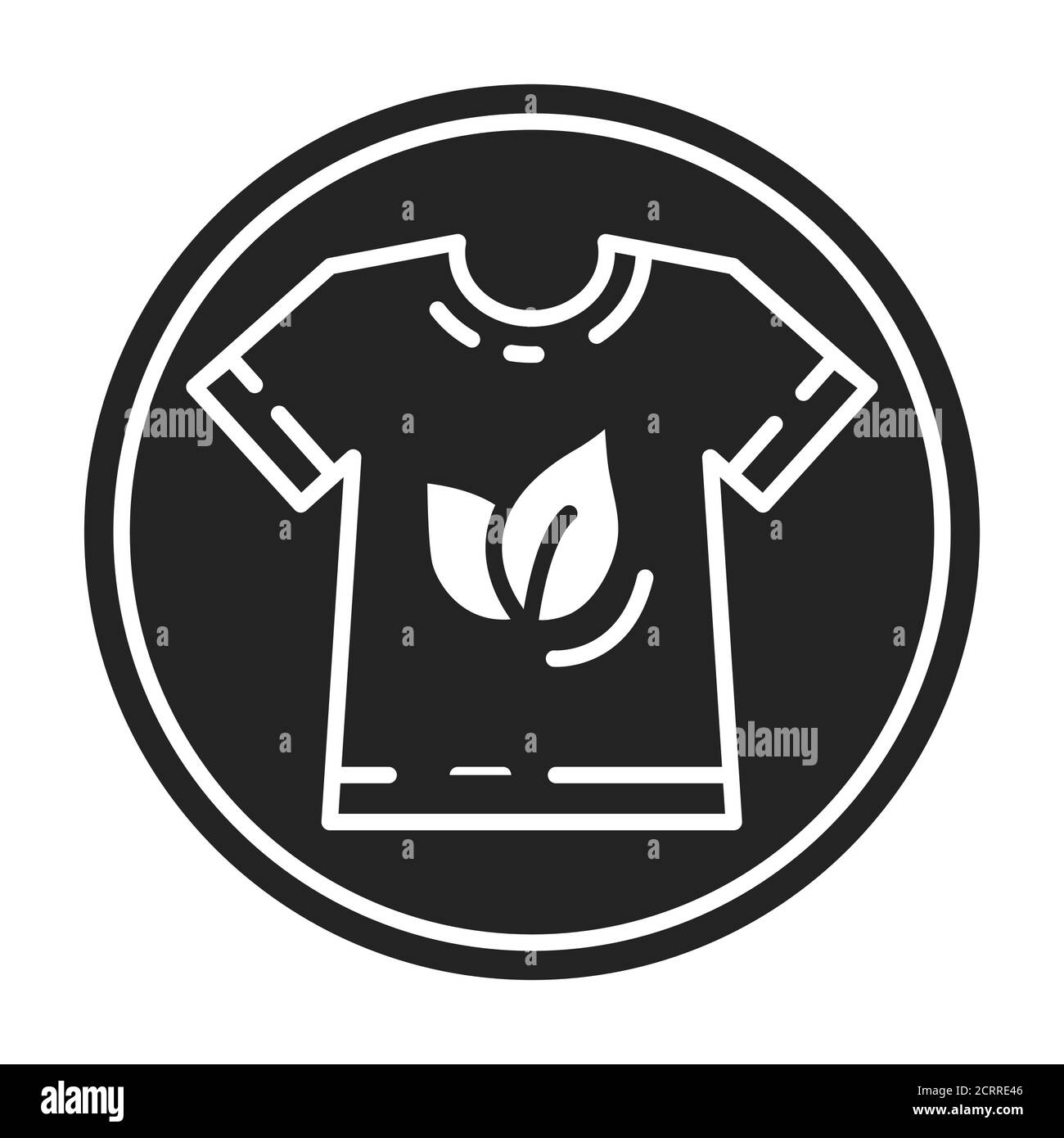 Global Organic Textile black line icon. World-wide recognized ...