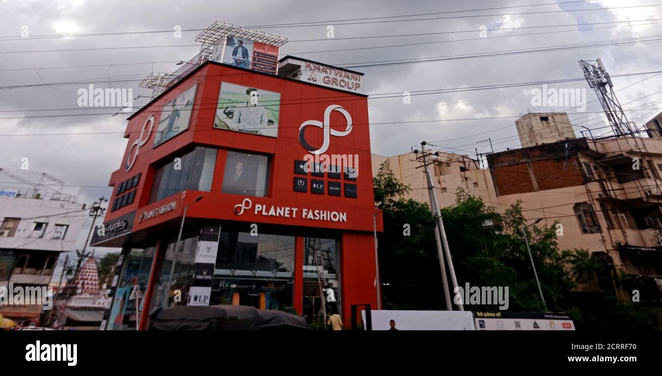 DISTRICT JABALPUR, INDIA - SEPTEMBER 13, 2019: planet fashion shopping ...