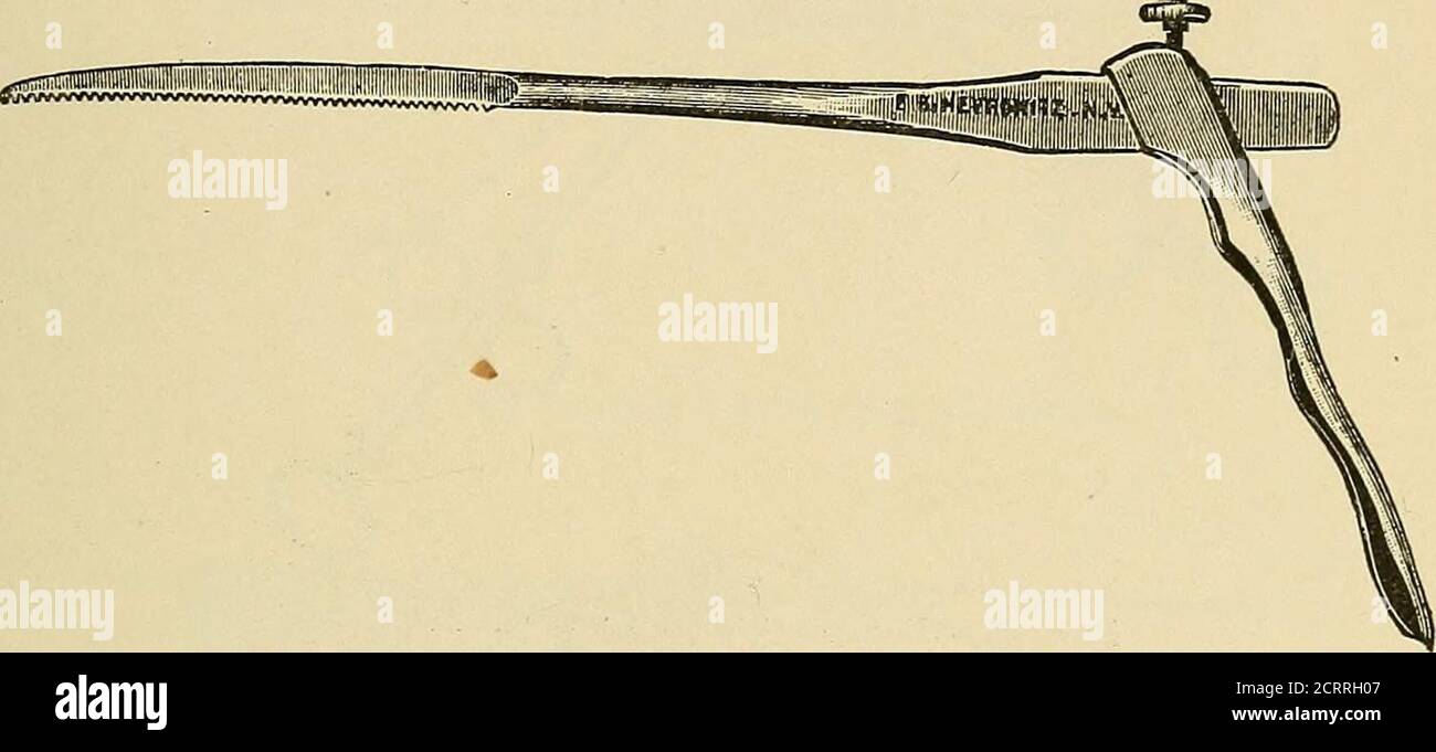 . Diseases of the nose and throat . Fig. 29.—Bosworths nasal saws.. Fig ...