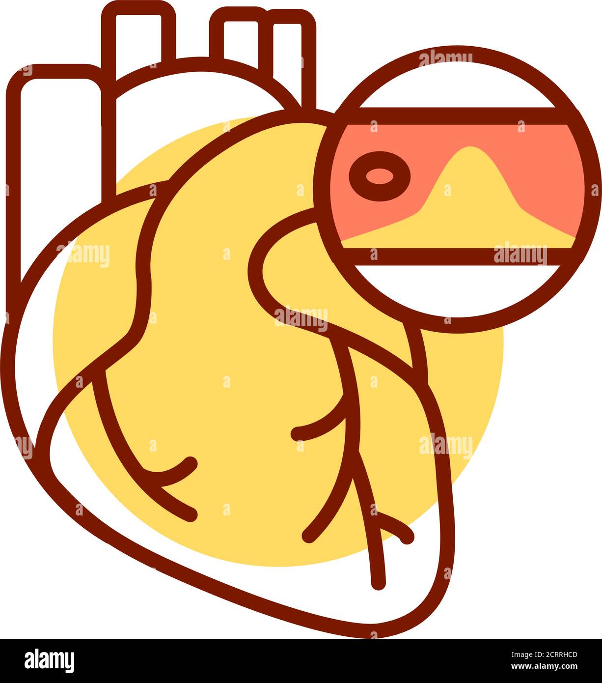 Foods to avoid color line icon. Minimize and avoid harmful products ...