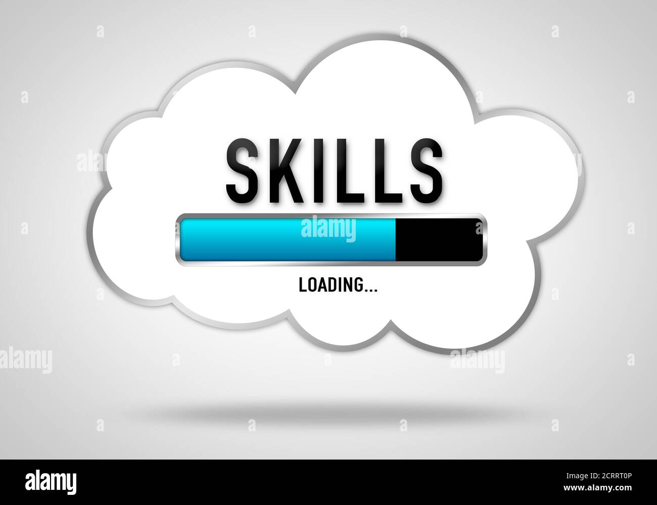 loading bar illustration with the message SKILLS LOADING Stock Photo ... loading bar illustration with the message SKILLS LOADING Stock Photo ...