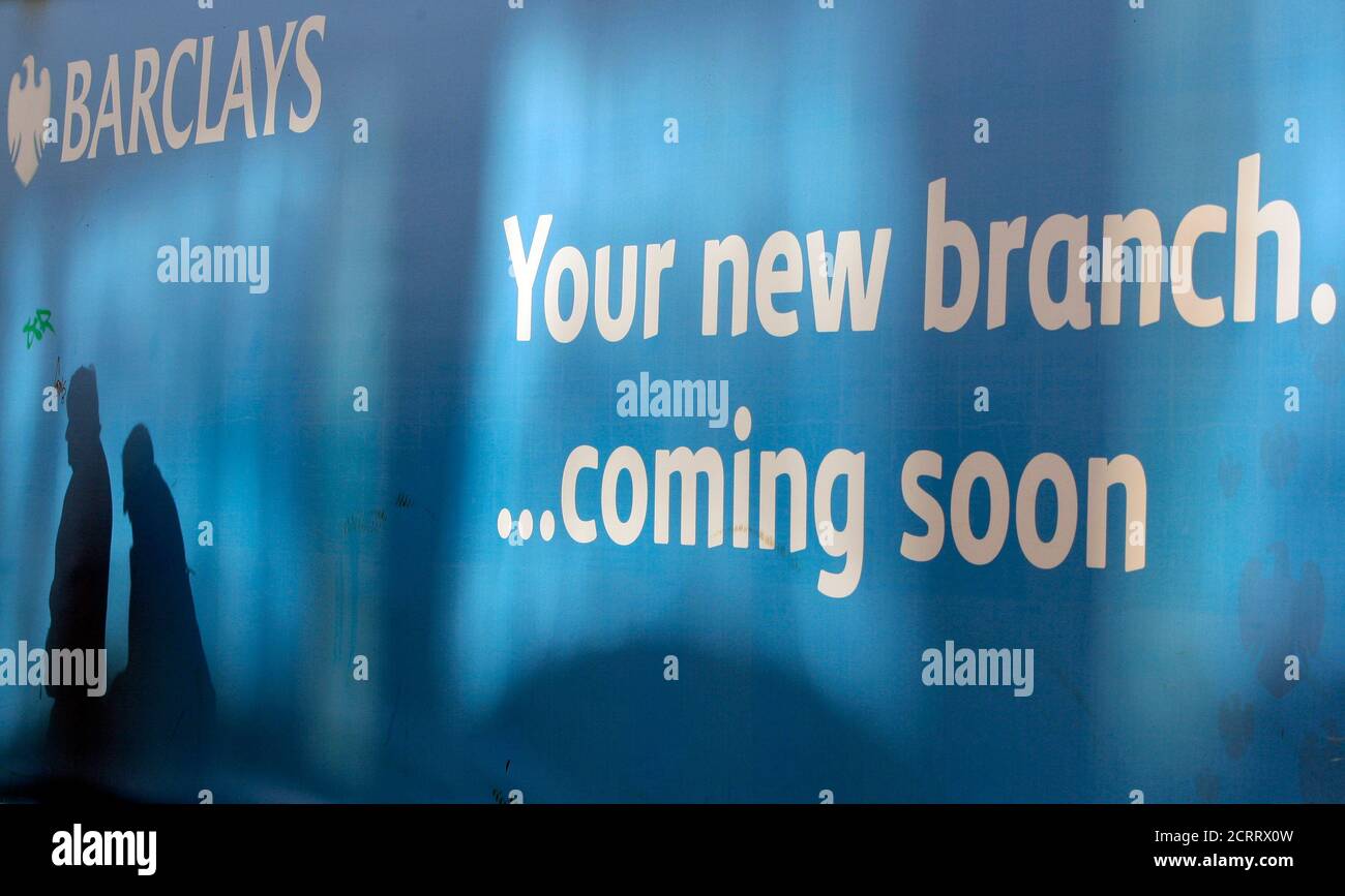 Barclays advert hi-res stock photography and images - Alamy