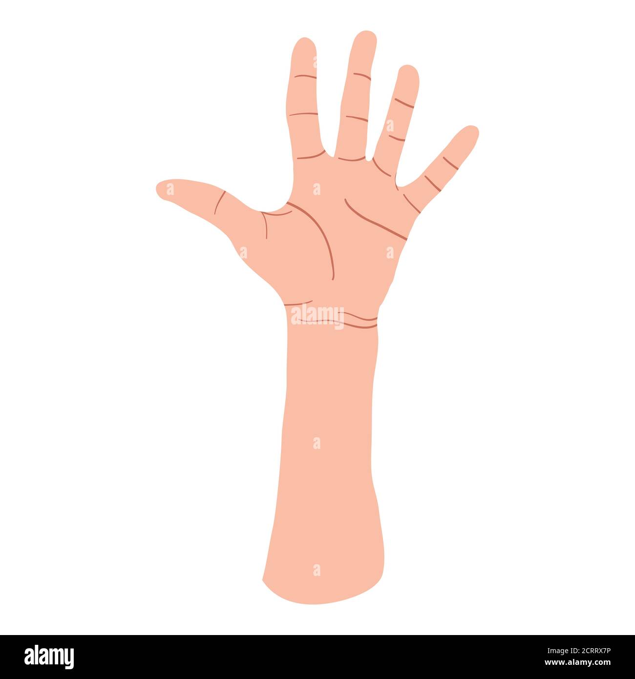 Cartoon High Five Hand