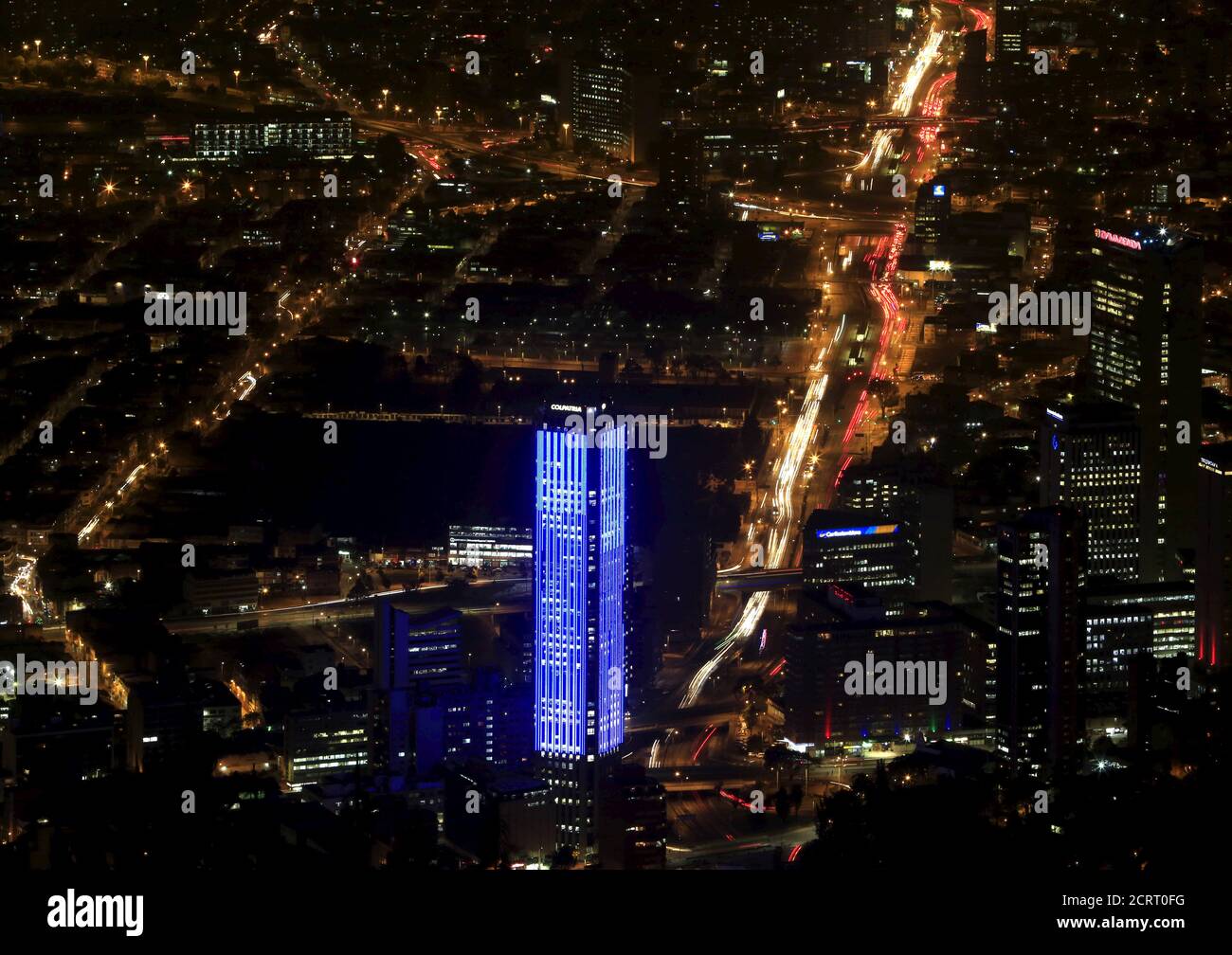 Colpatria tower bogota hi-res stock photography and images - Alamy