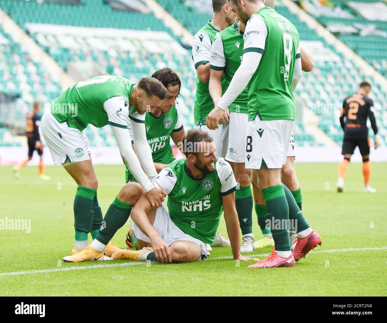 Easter Road Stadium Edinburgh. Scotland UK.20th Sep 20. Scottish ...