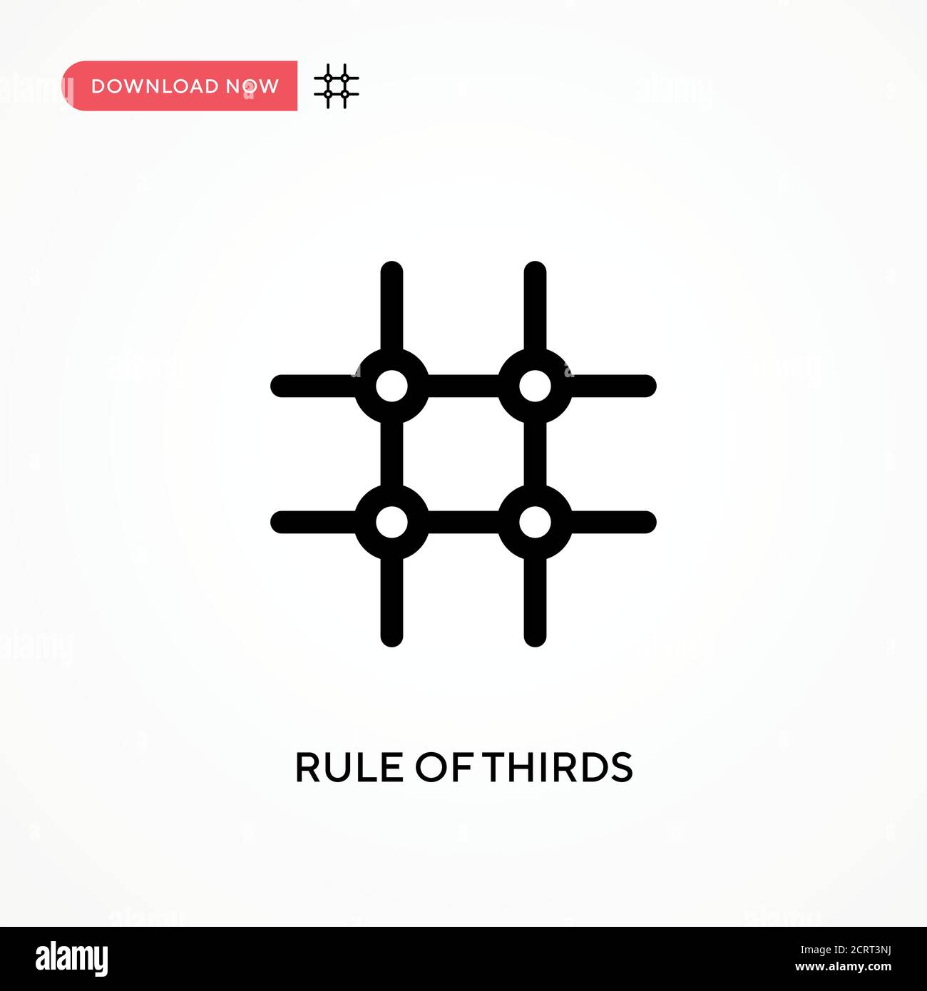Rule of thirds vector vectors hi-res stock photography and images - Alamy