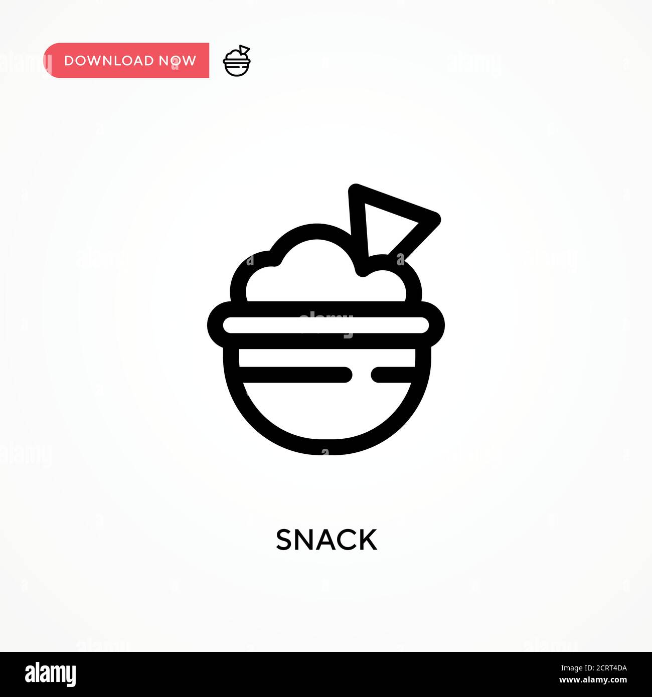 Savory snack snacks Stock Vector Images - Alamy