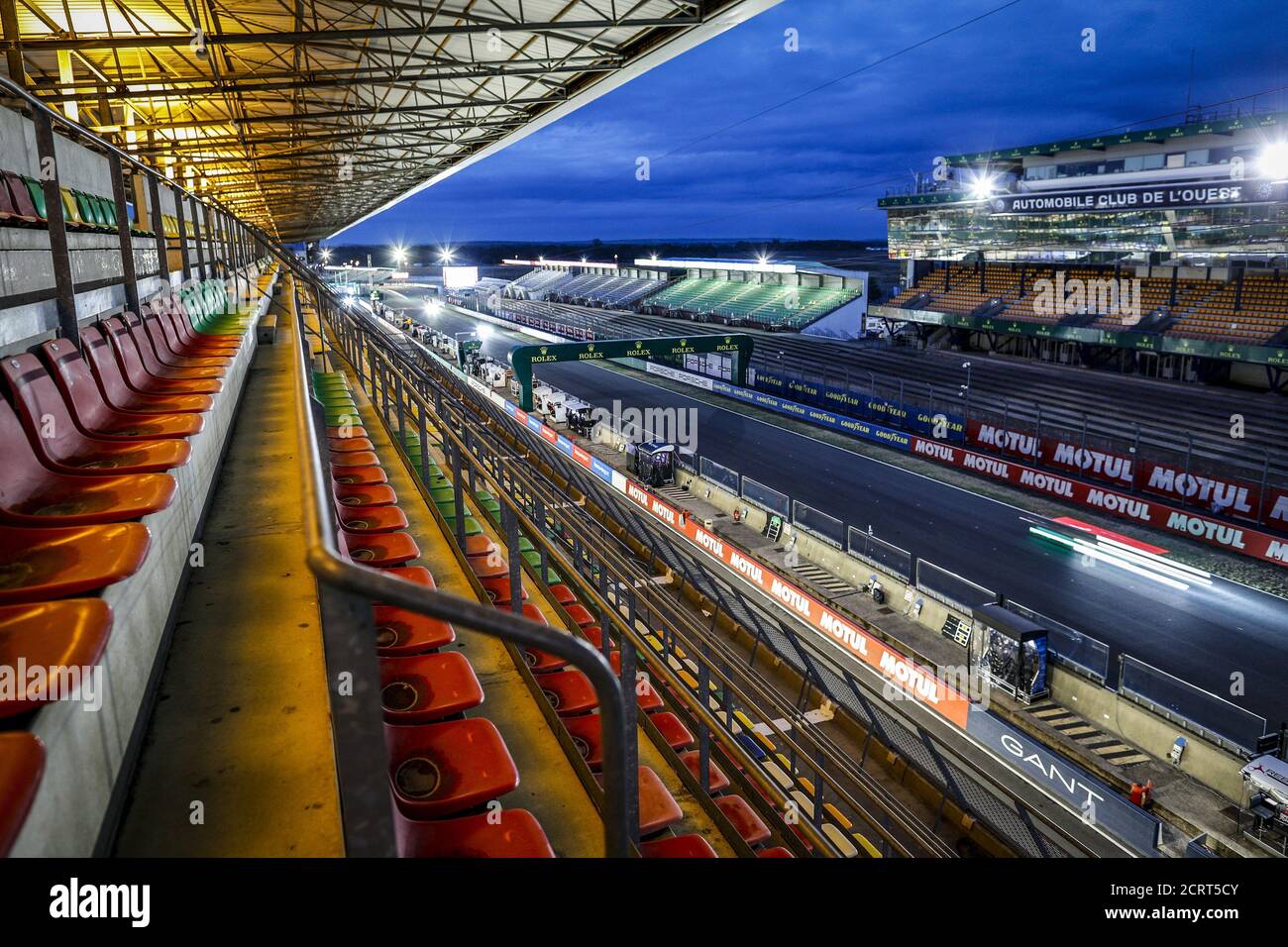 Le Mans, France. 20th September, 2020. Grandstand view during the 2020 ...