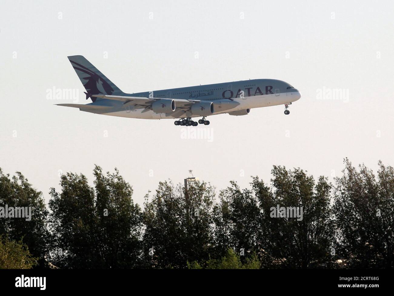 Qatar Airways Airbus A380 800 High Resolution Stock Photography and ...