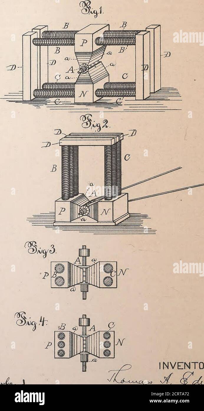 . Collection of United States patents granted to Thomas A. Edison, 1869 ...