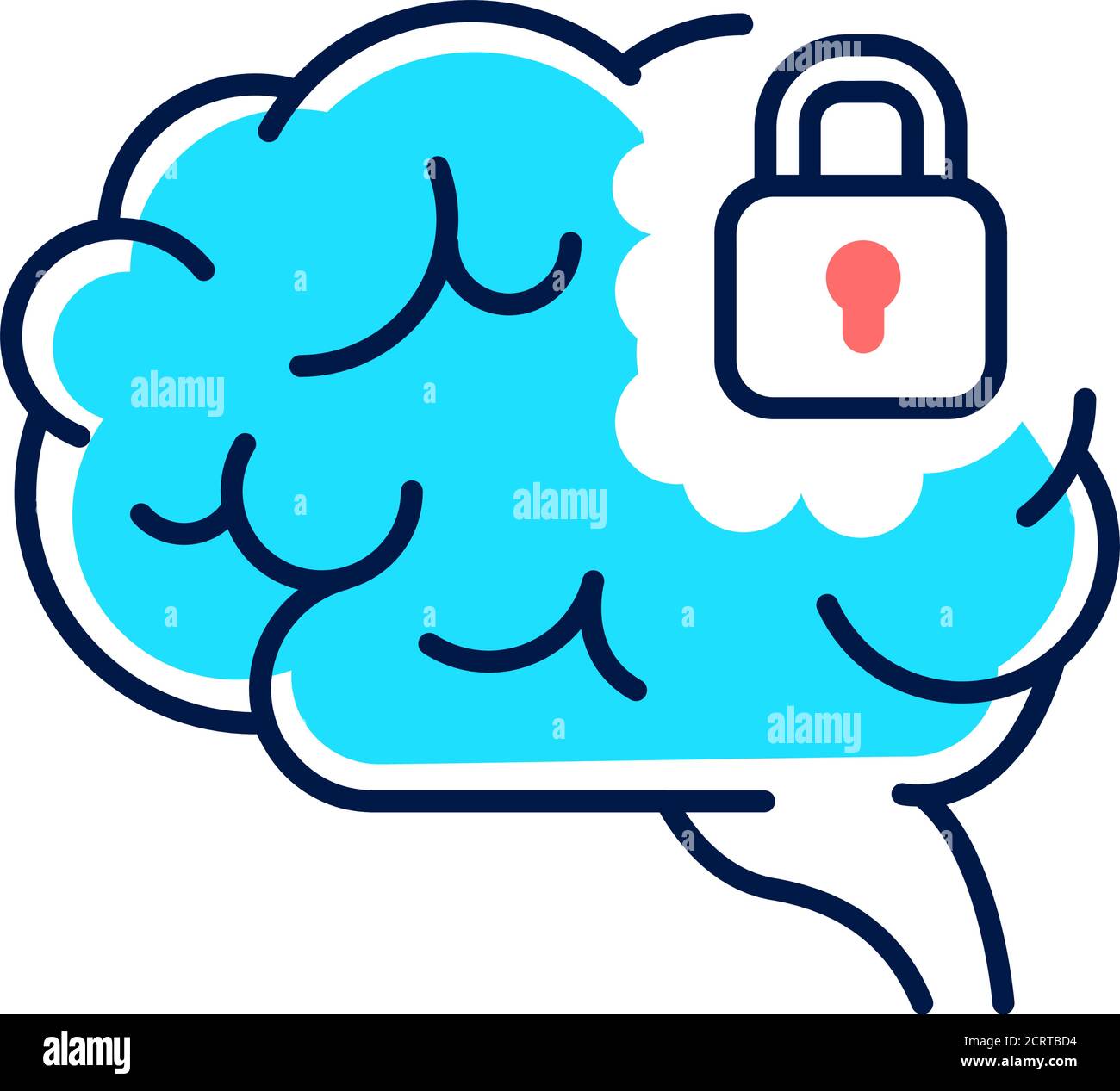 Brain decline Stock Vector Images - Alamy