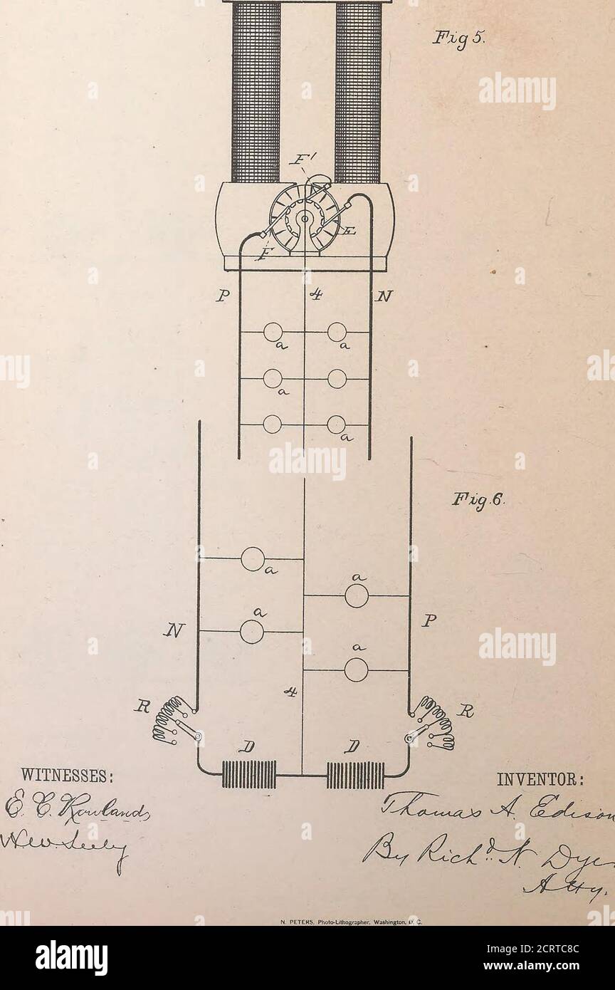 . Collection of United States patents granted to Thomas A. Edison, 1869 ...