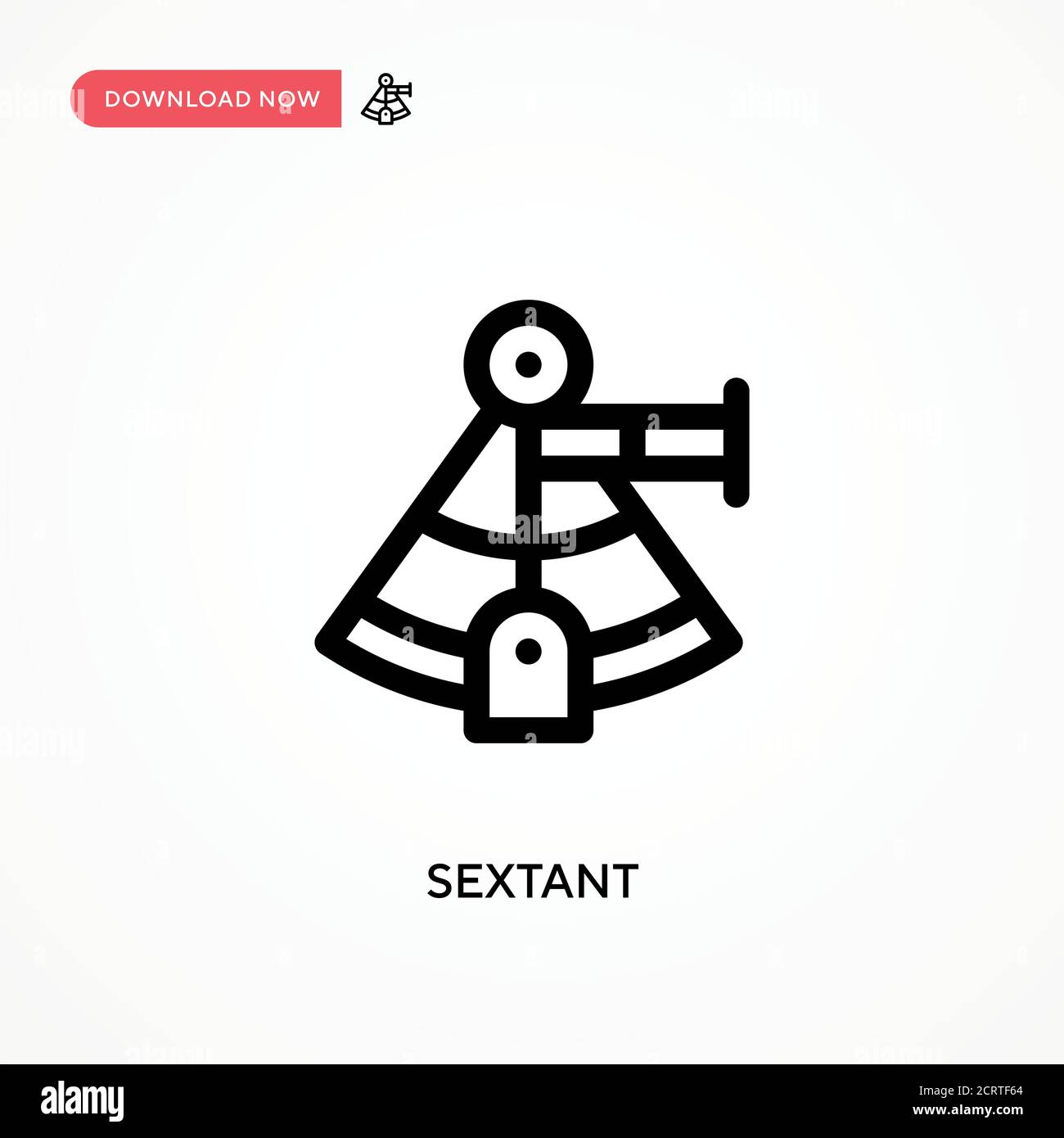 Simple Sextant Drawing