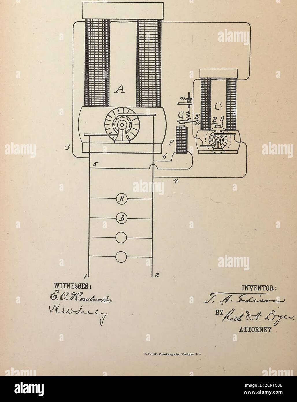 . Collection of United States patents granted to Thomas A. Edison, 1869 ...