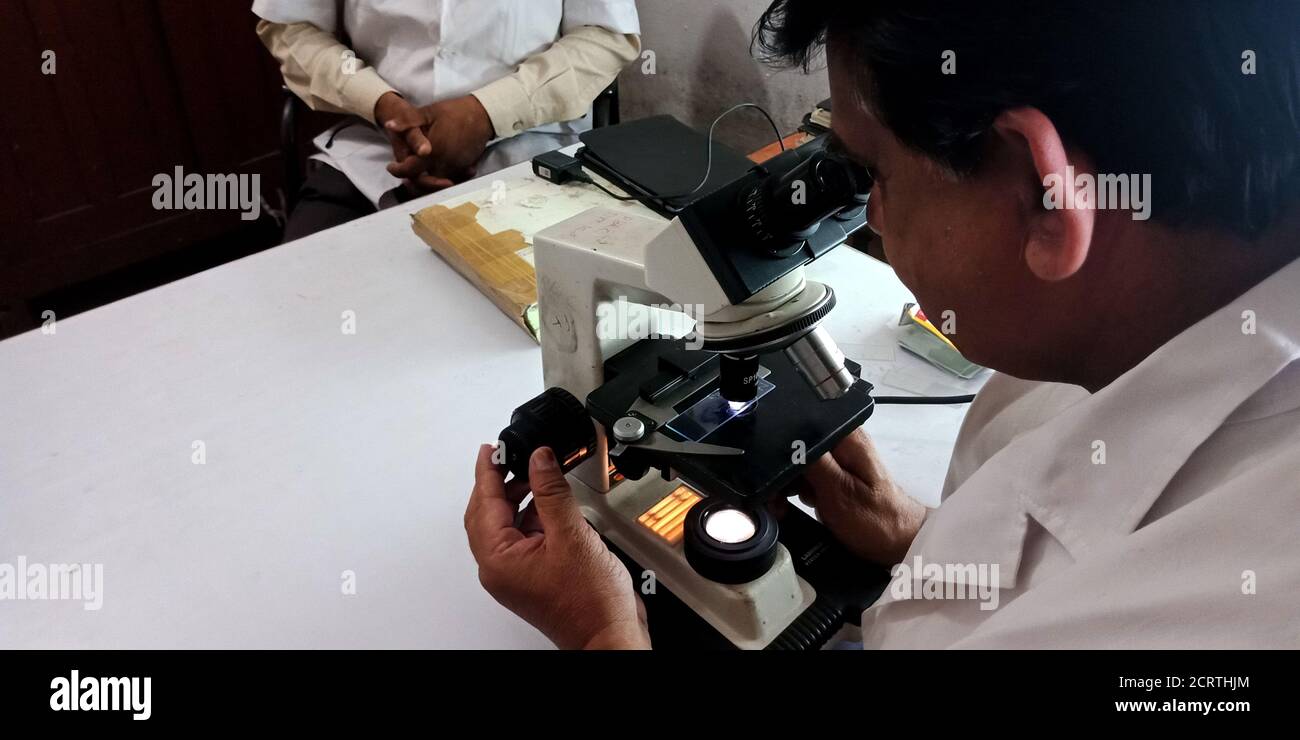 DISTRICT KATNI, INDIA - SEPTEMBER 18, 2019: Indian city government ...
