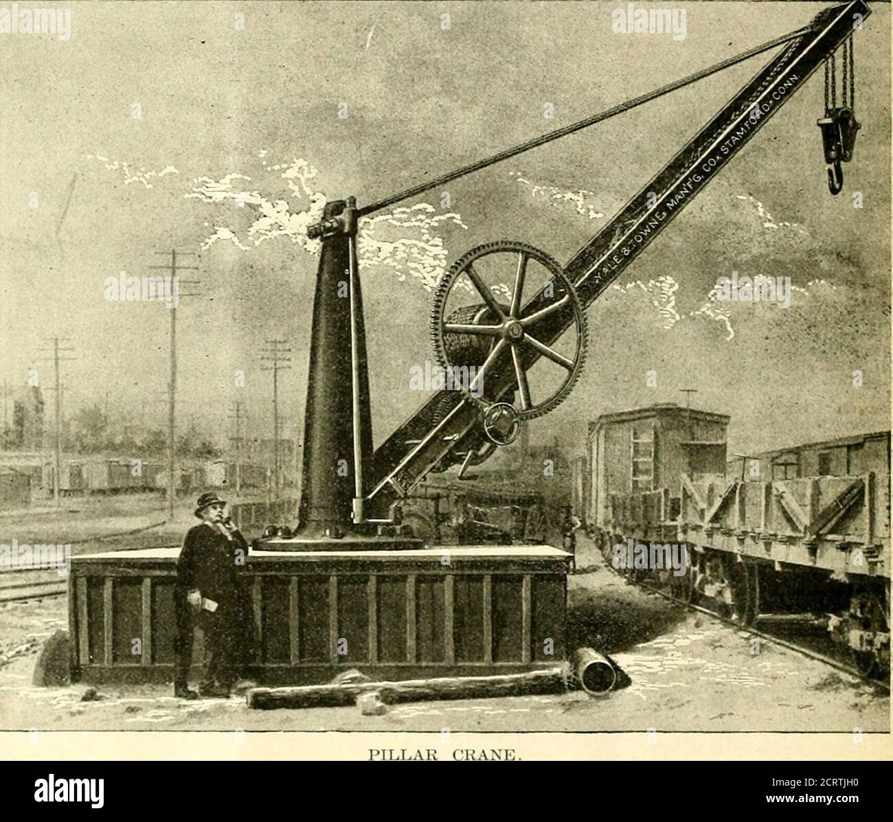 Hand crank train hi-res stock photography and images - Alamy