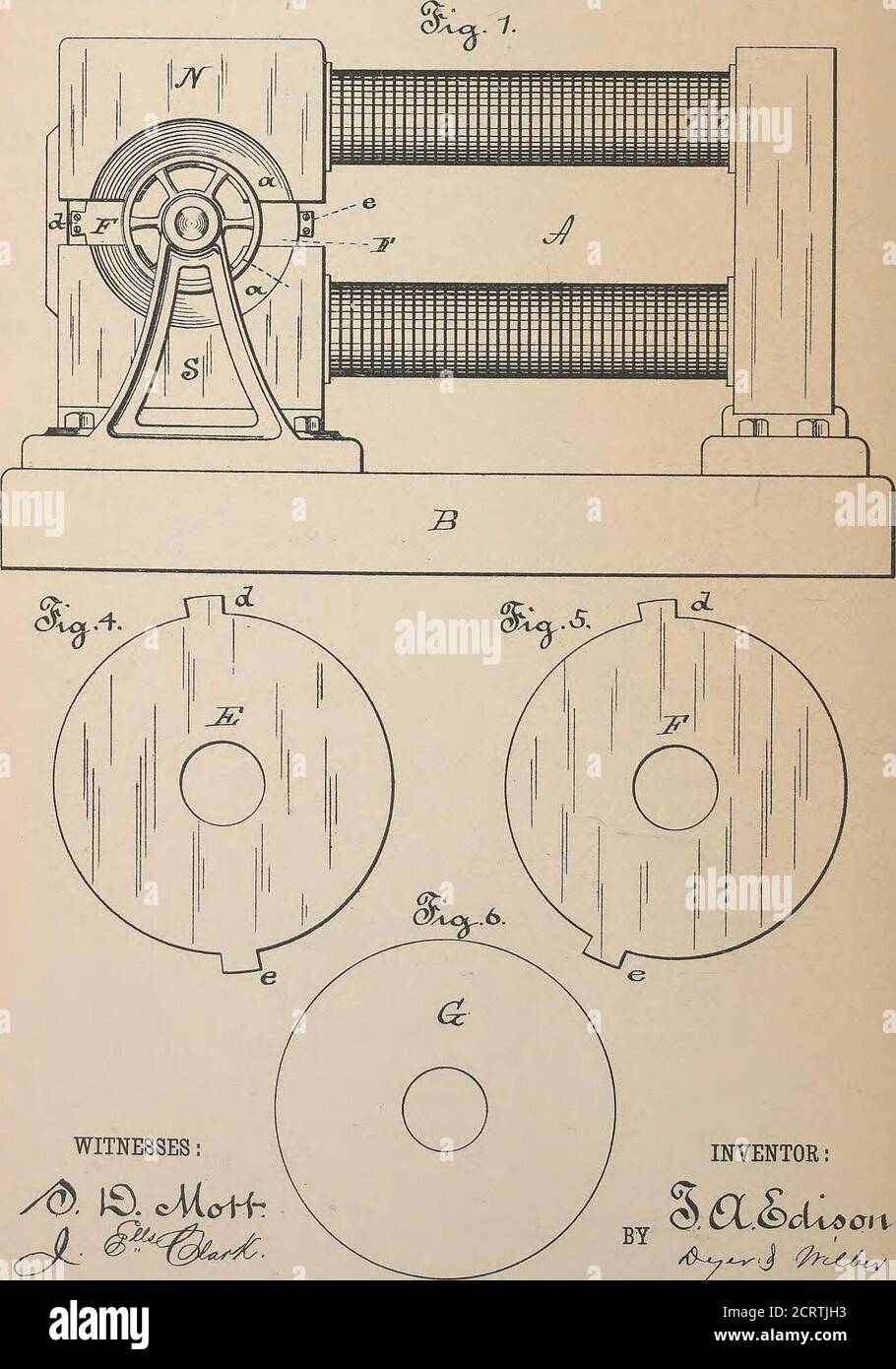 . Collection of United States patents granted to Thomas A. Edison, 1869 ...
