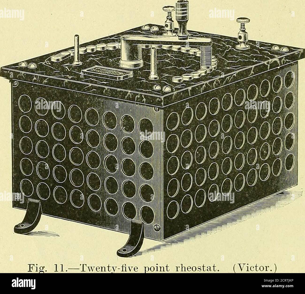 . Hand-book of electro-therapeutics . Fig. 10.—Milliamperemeter ...