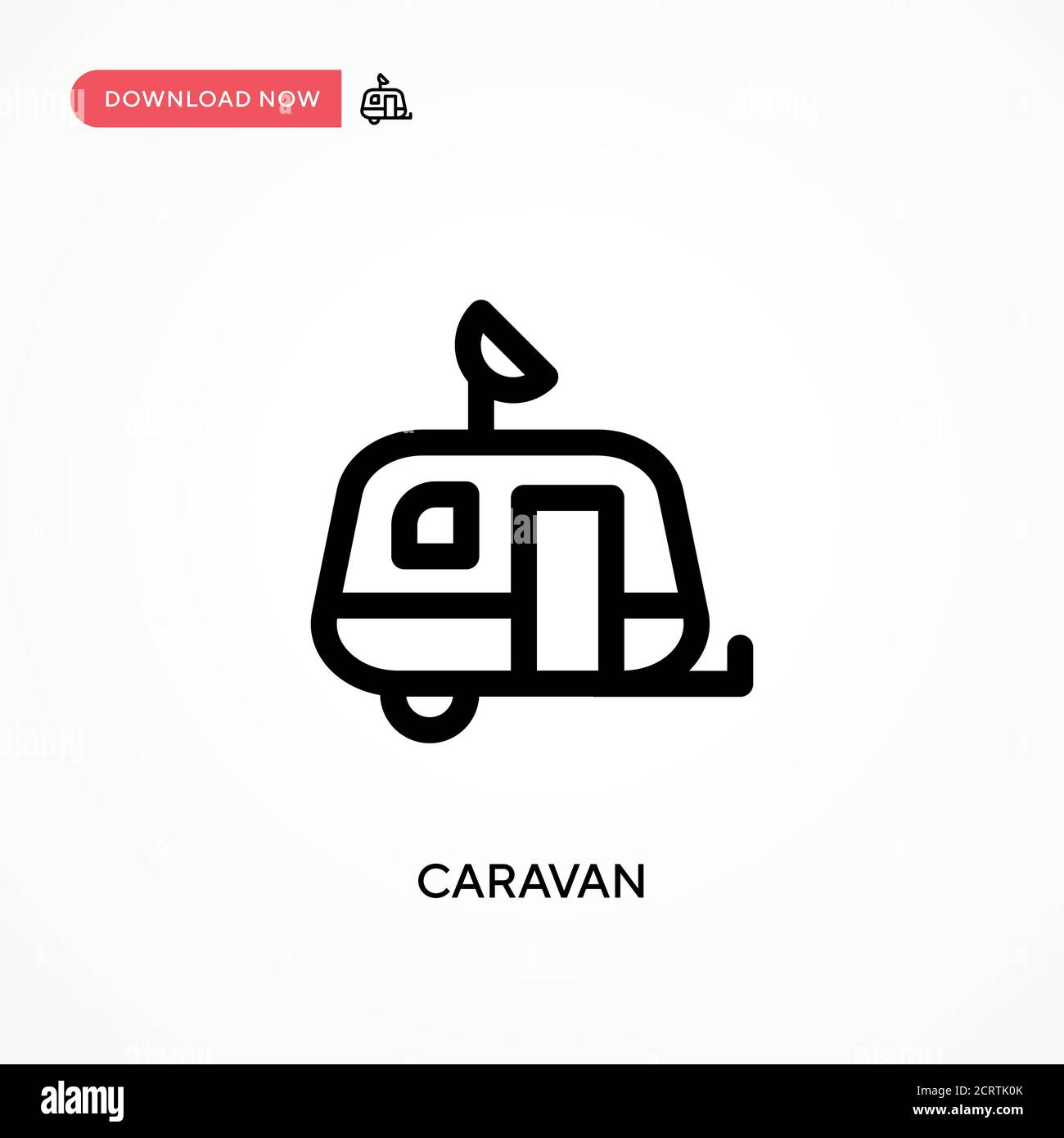 Camper van site Stock Vector Images - Alamy