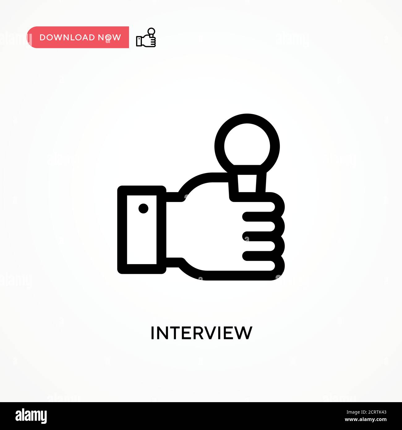 Businesswoman smiling interview candidate Stock Vector Images - Alamy