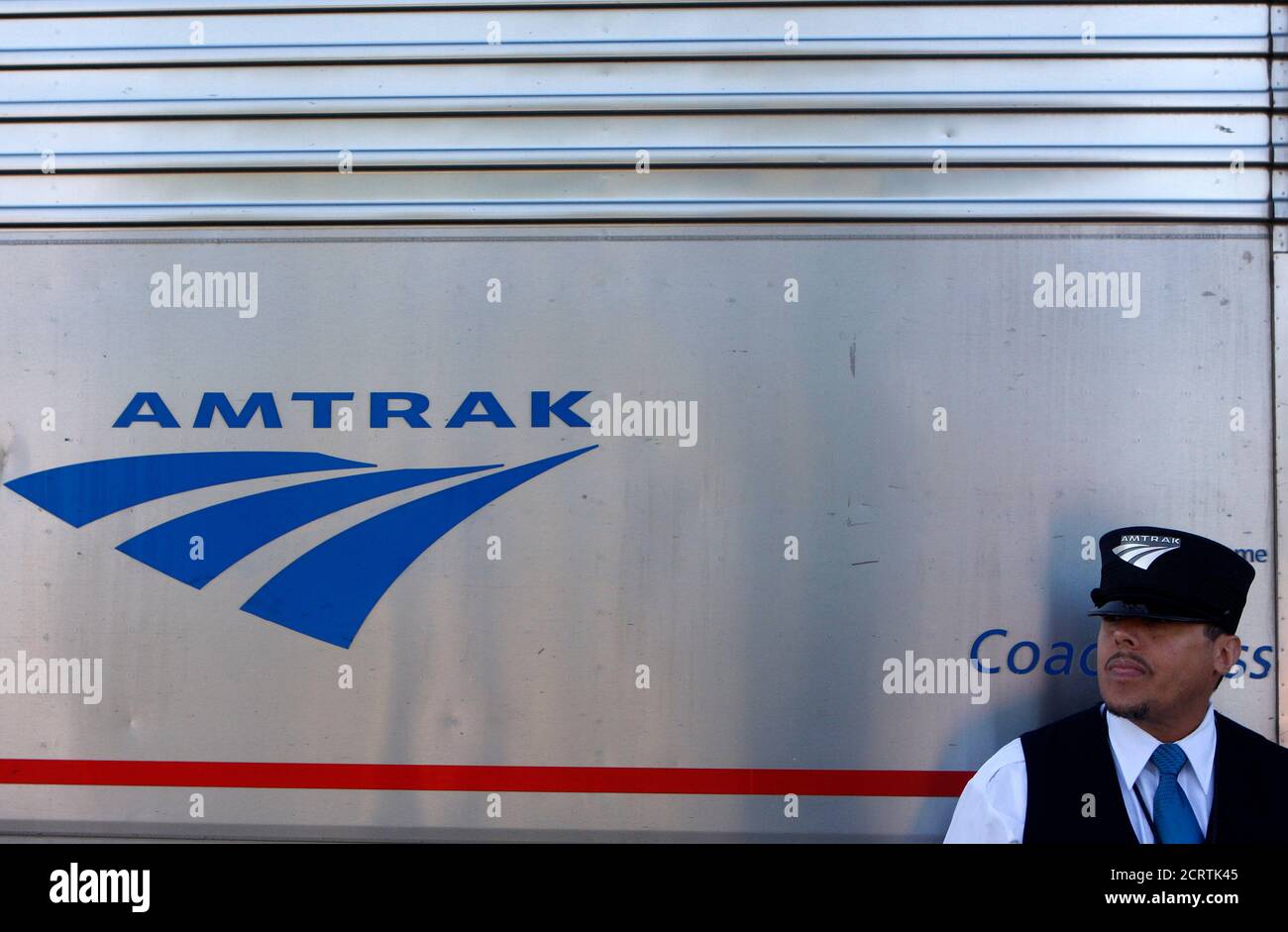 Freight train conductor hi-res stock photography and images - Alamy