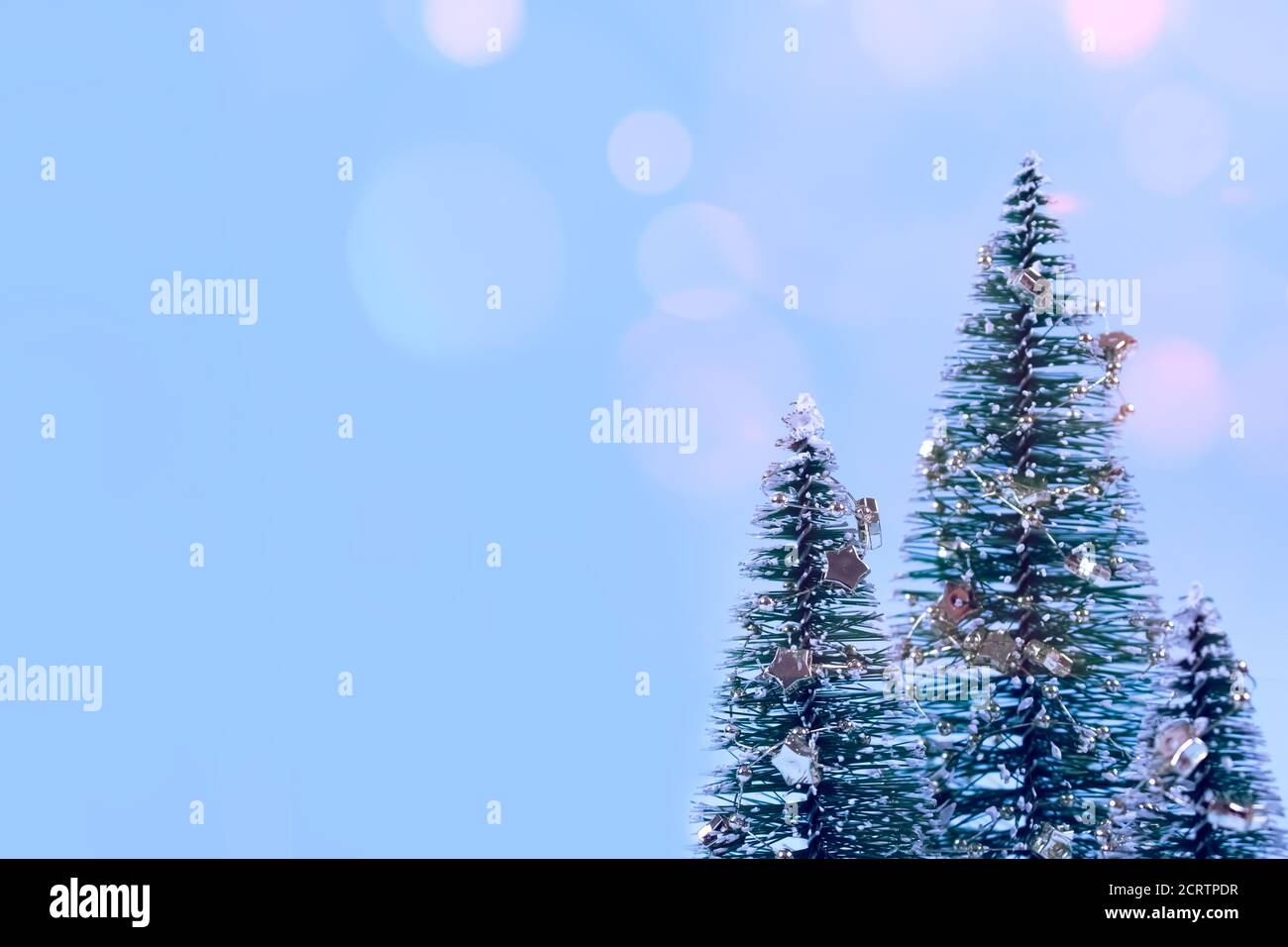 Trendy Christmas background - Christmas tree or New Year tree with ...