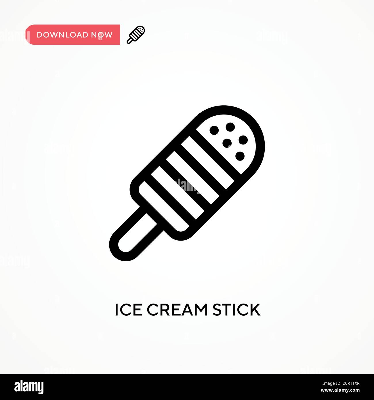 Almond stick white background Stock Vector Images - Alamy