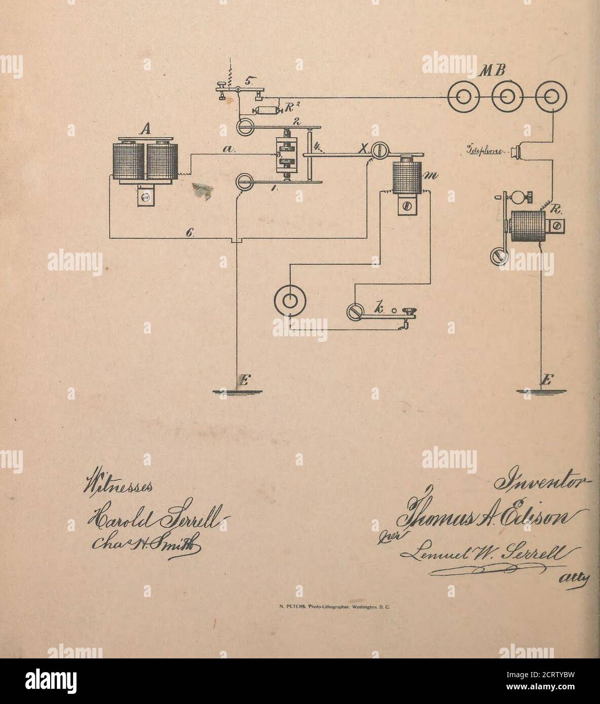 . Collection of United States patents granted to Thomas A. Edison, 1869 ...